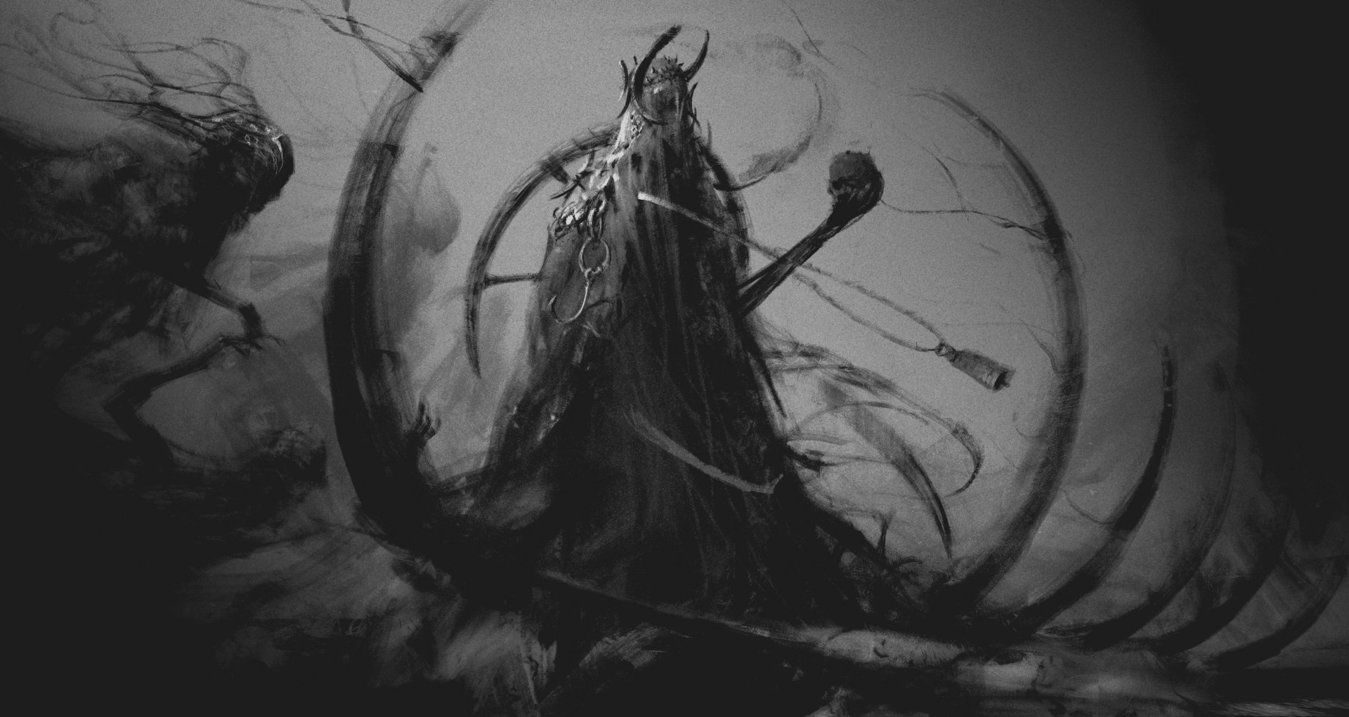 Download Dark Creature HD Wallpaper by Vladimir Matyukhin