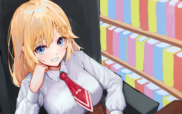 Hololive Anime VTuber HD Wallpaper by Nagu