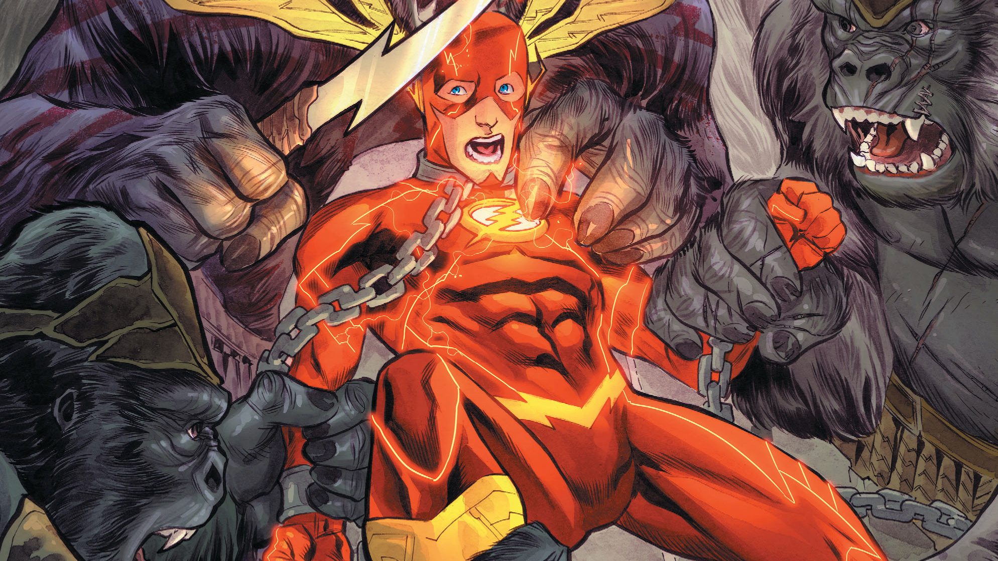 Download Comic Flash HD Wallpaper by Francis Manapul