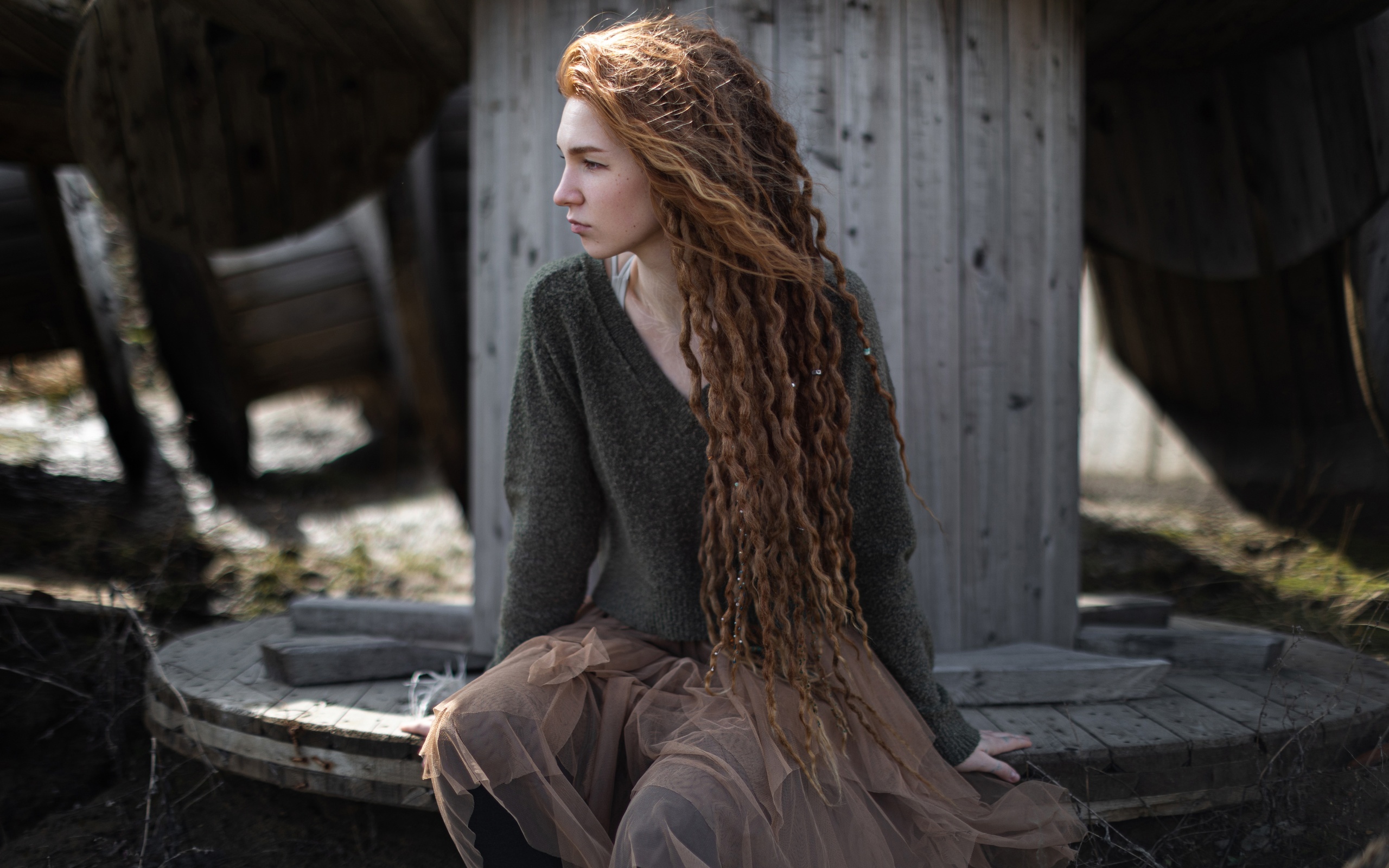 Download Woman Model HD Wallpaper by Andrey Frolov