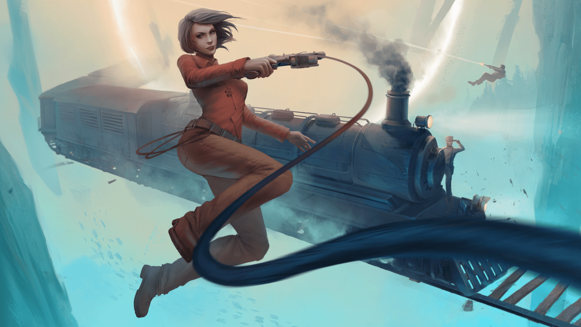 Voidtrain HD Wallpaper: Ride the Void - Download Now