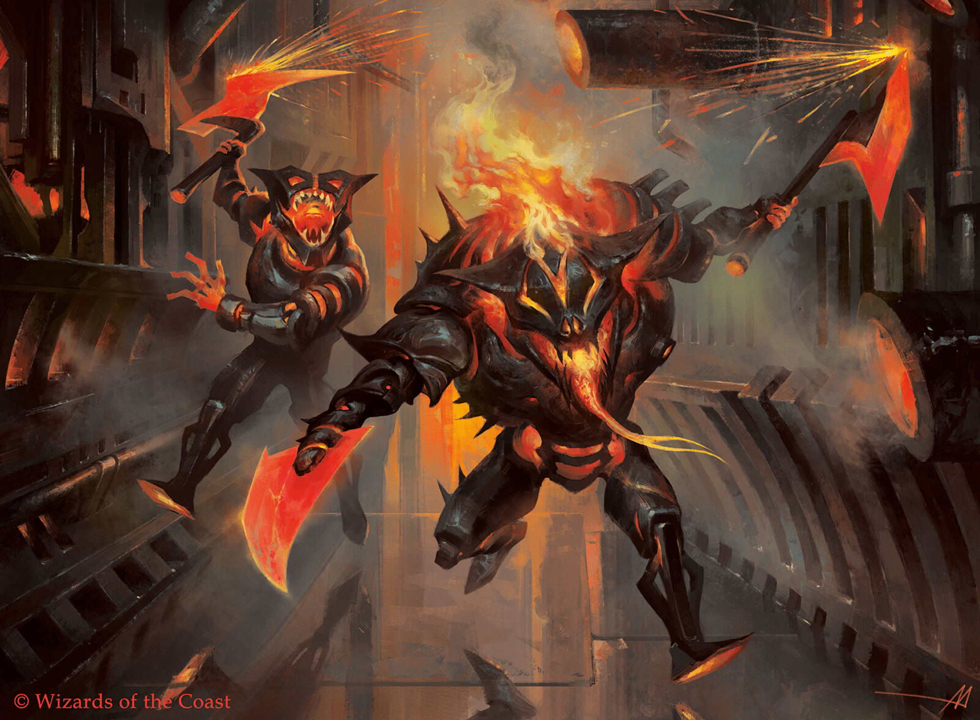 Download Man Made Magic: The Gathering HD Wallpaper by Alexander Mokhov