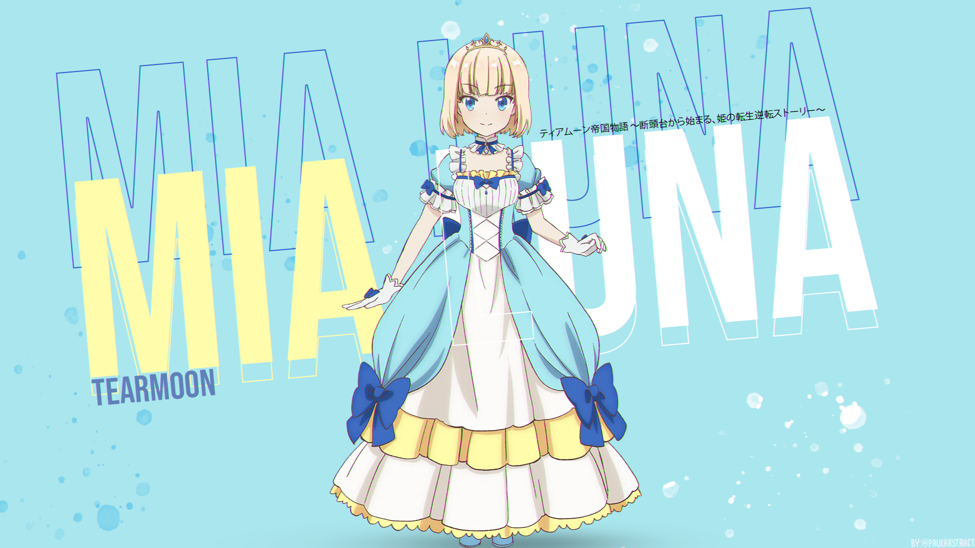 Wallpaper Mia Luna Tearmoon by PaulAbstract