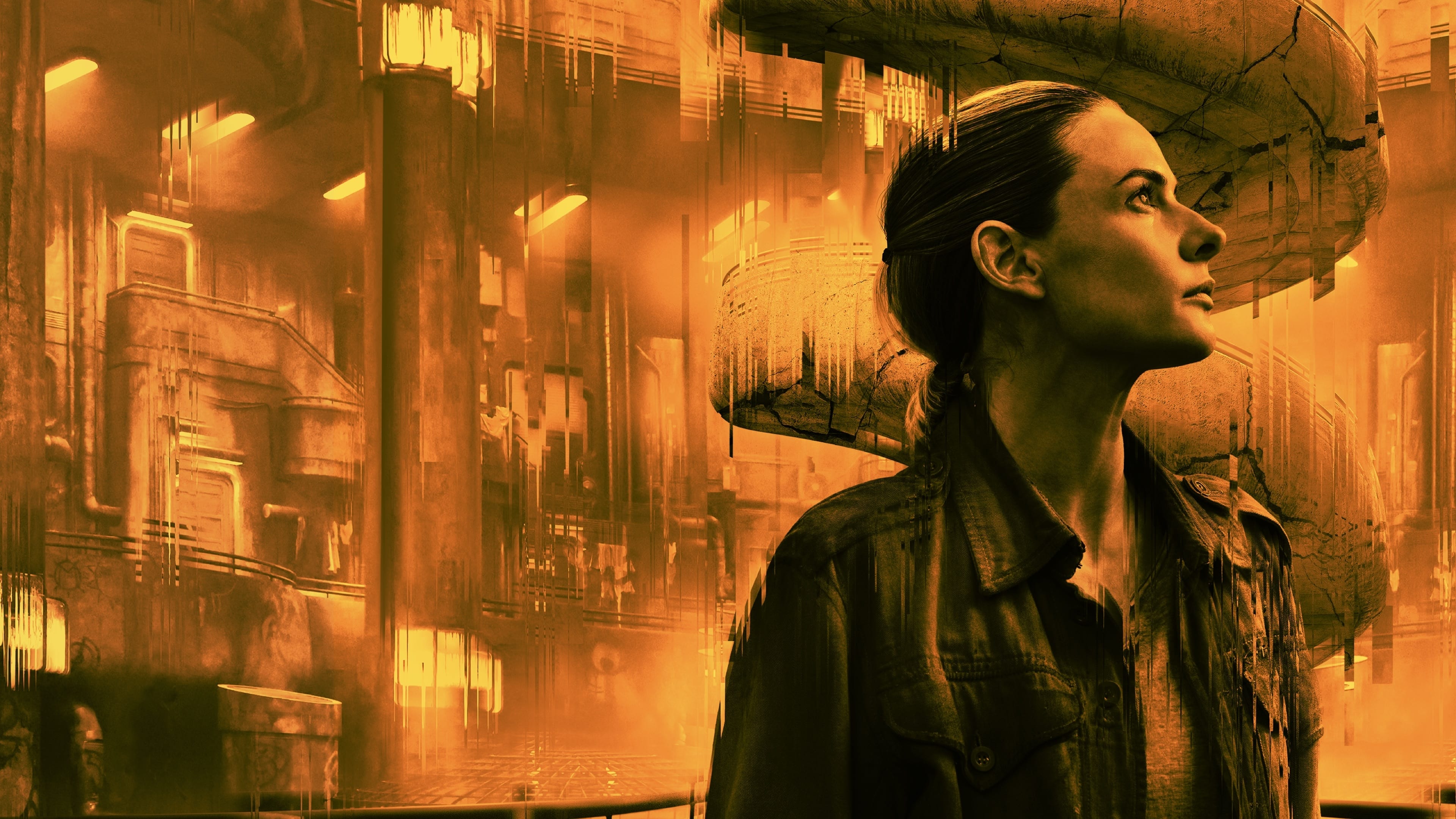 Rebecca Ferguson in Silo Scene - HD Wallpaper