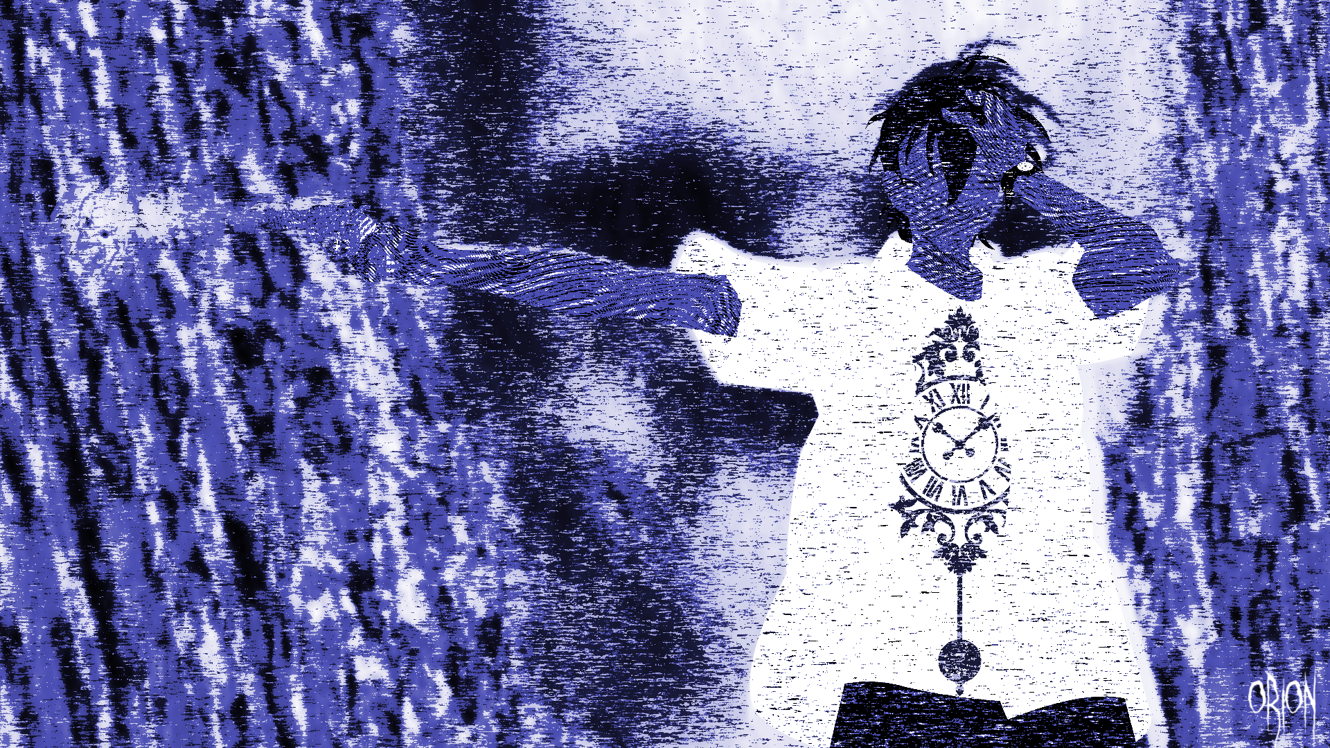 Mind matrix bug blue (1920x1080) by Or!on