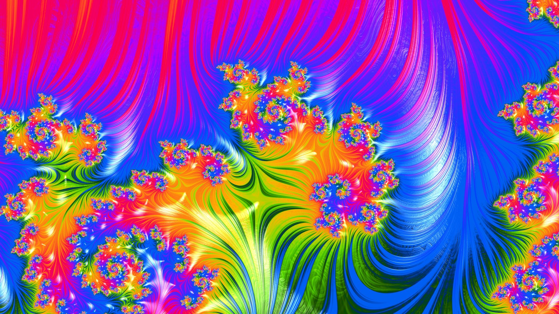 Fractal Art for your Desktop - Full Spectrum Corals by Dr-Pen