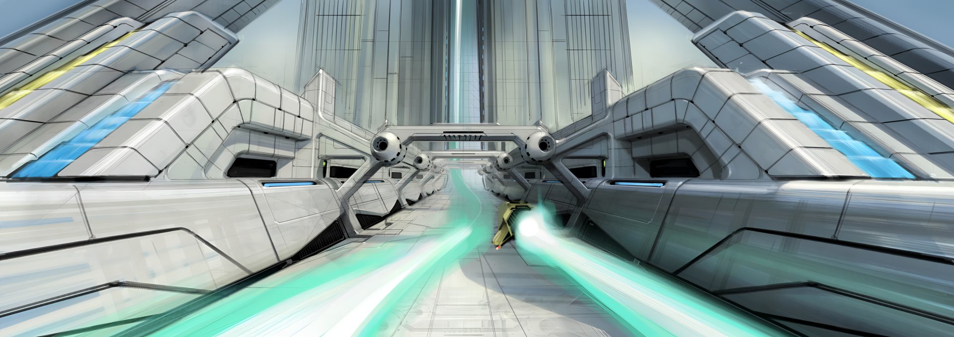 Download Wipeout Omega HD Wallpaper for Free!