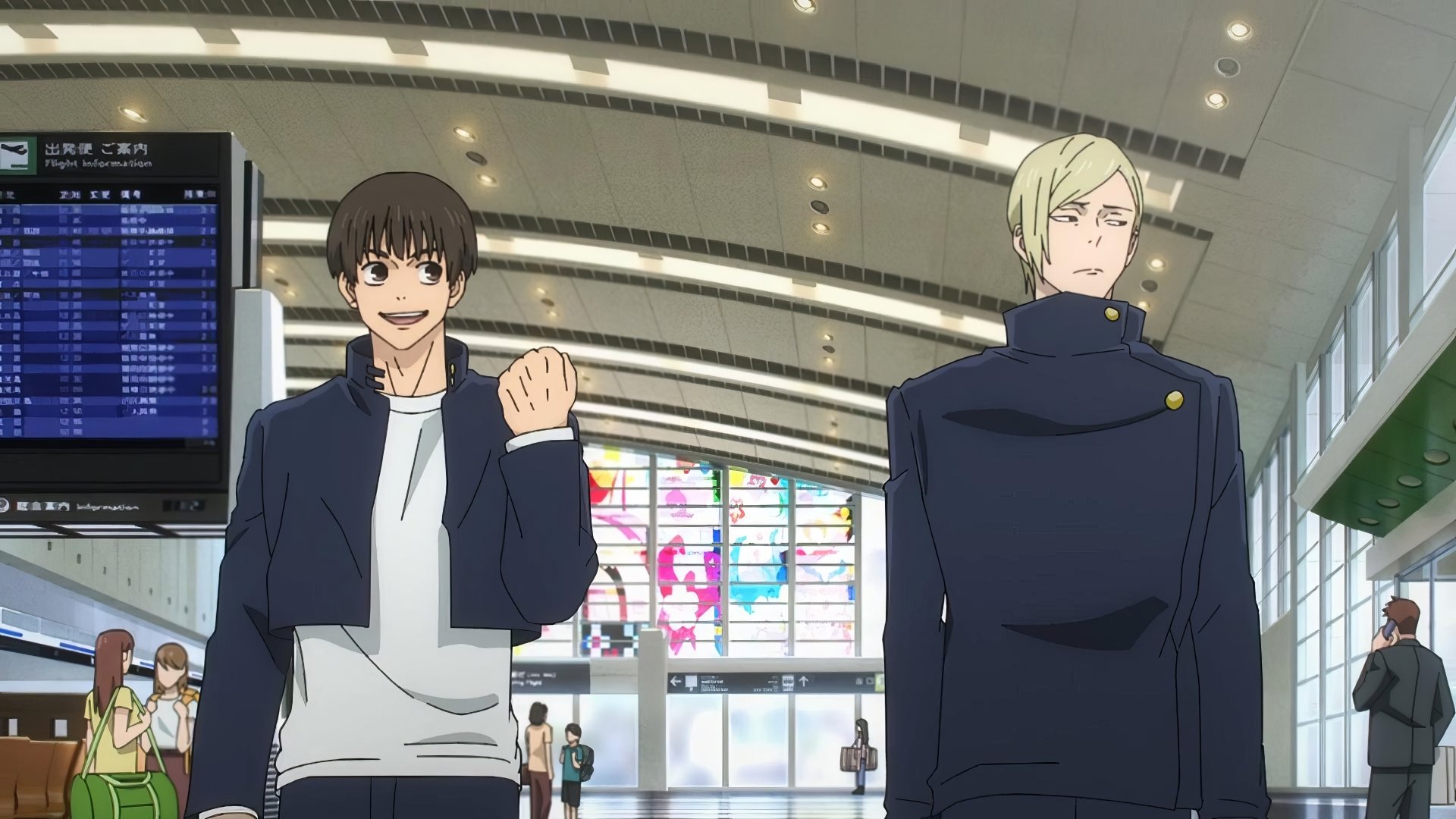 Jujutsu Kaisen Hd Wallpaper Yu Haibara And Kento Nanami Season 2