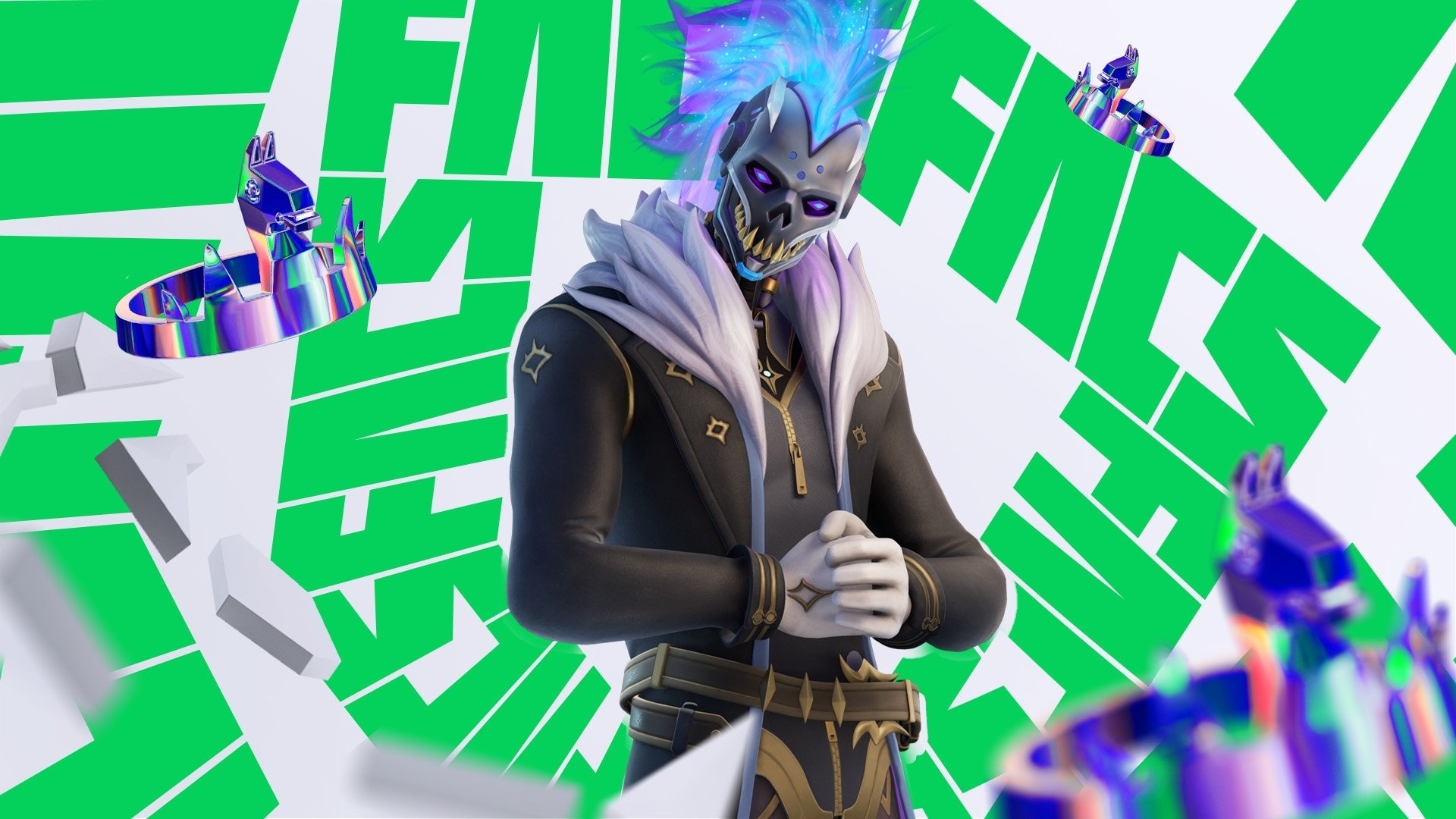 Fortnite HD Wallpaper – Epic Battle Ready Character Spotlight