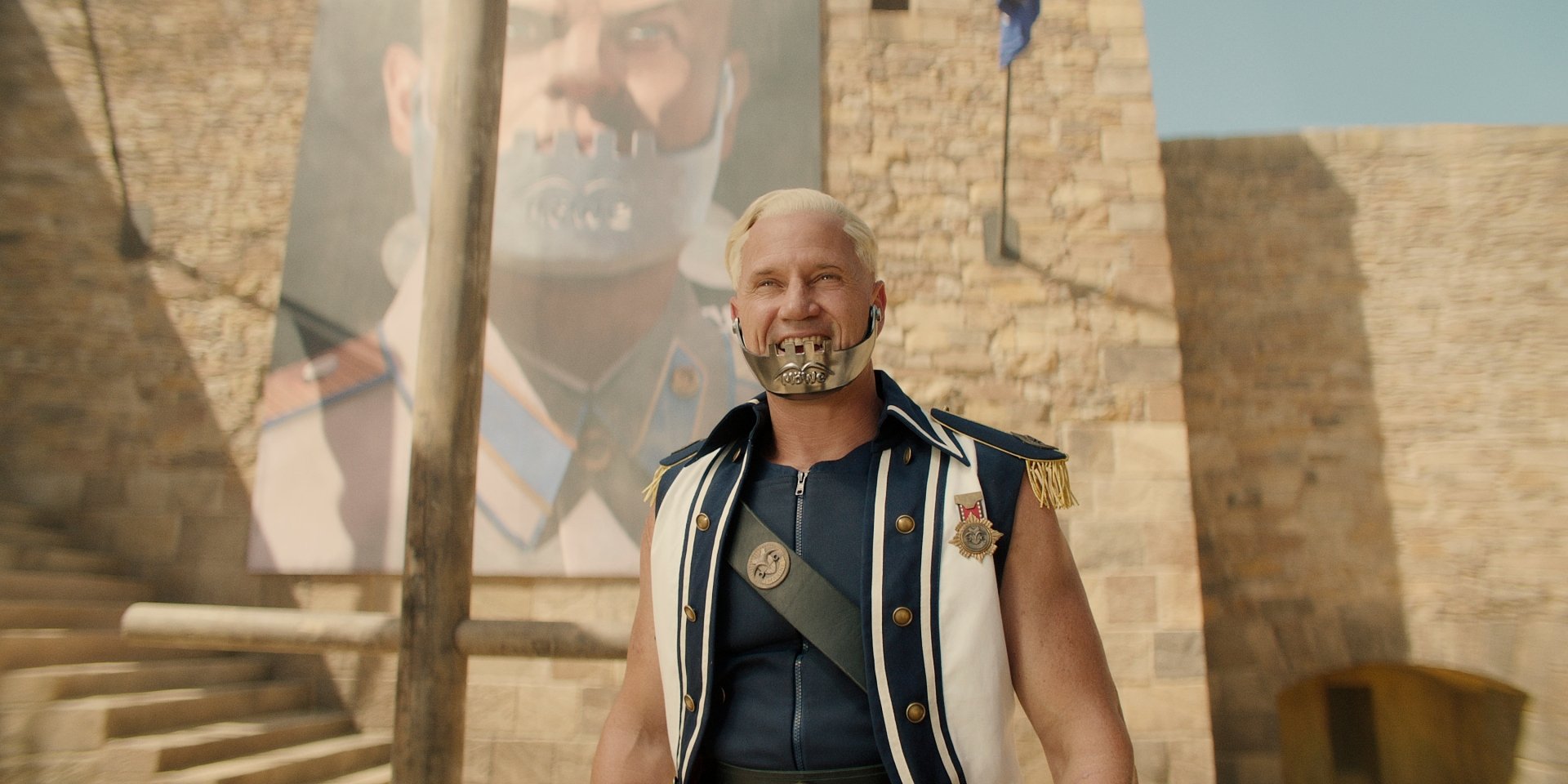 One Piece Live-Action HD Wallpaper Featuring Marine Character