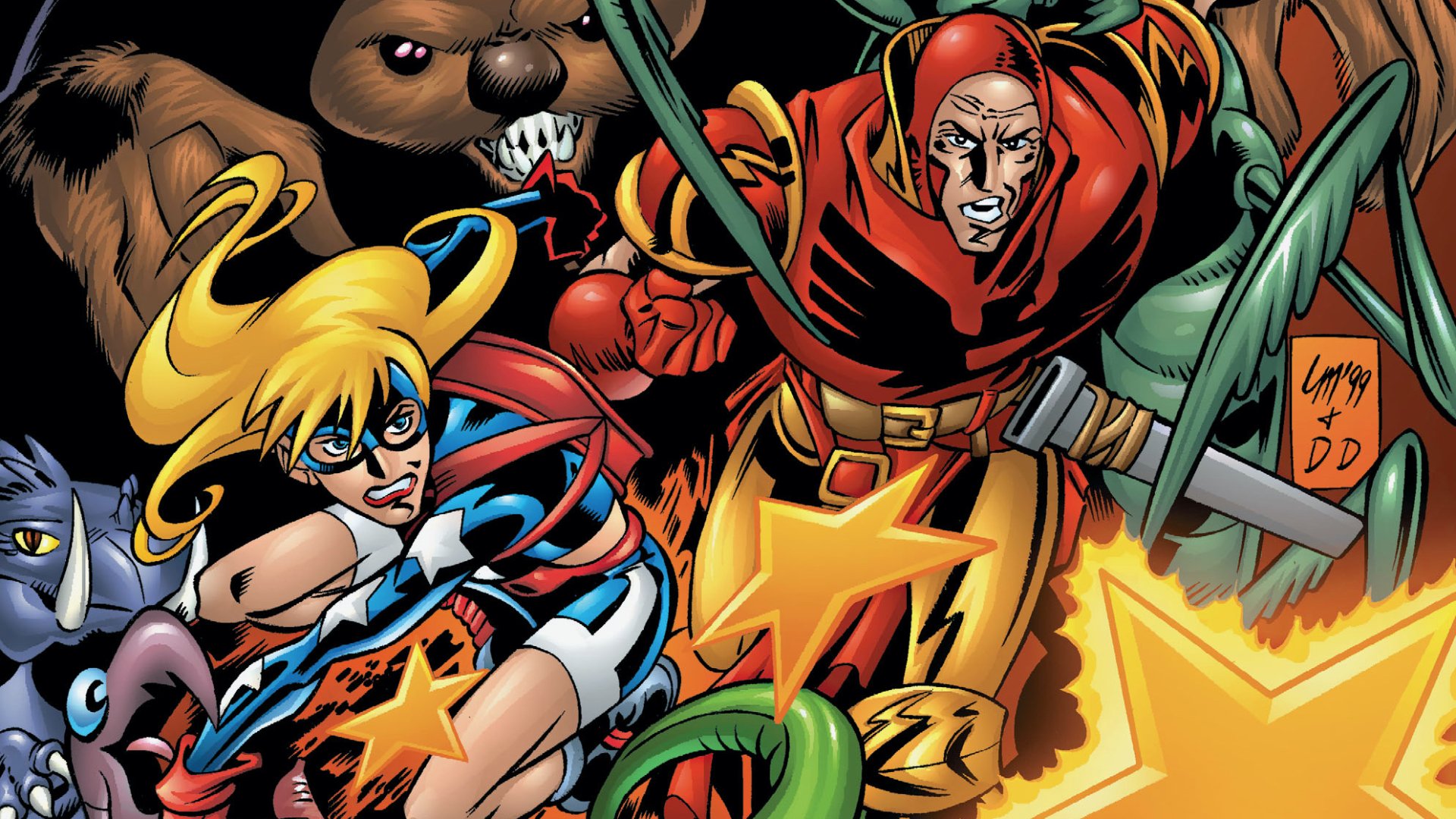 Download Comic Stargirl HD Wallpaper