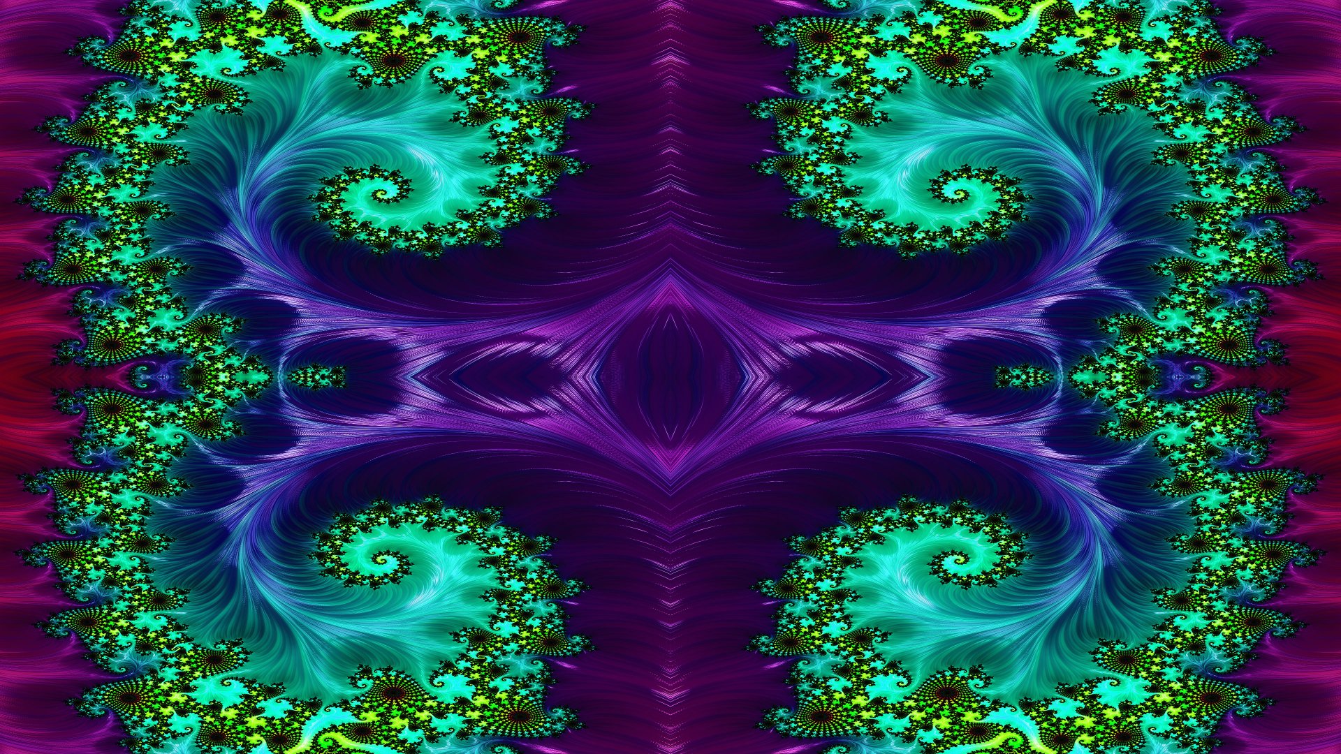 Trippy Psychedelic Fractal Wallpaper by Dr-Pen | 3840x2160 | Wallpaper ...