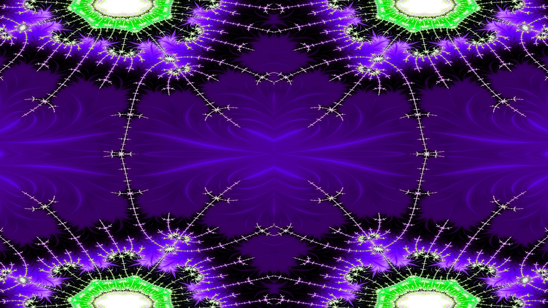 Trippy Psychedelic Fractal Wallpaper by Dr-Pen