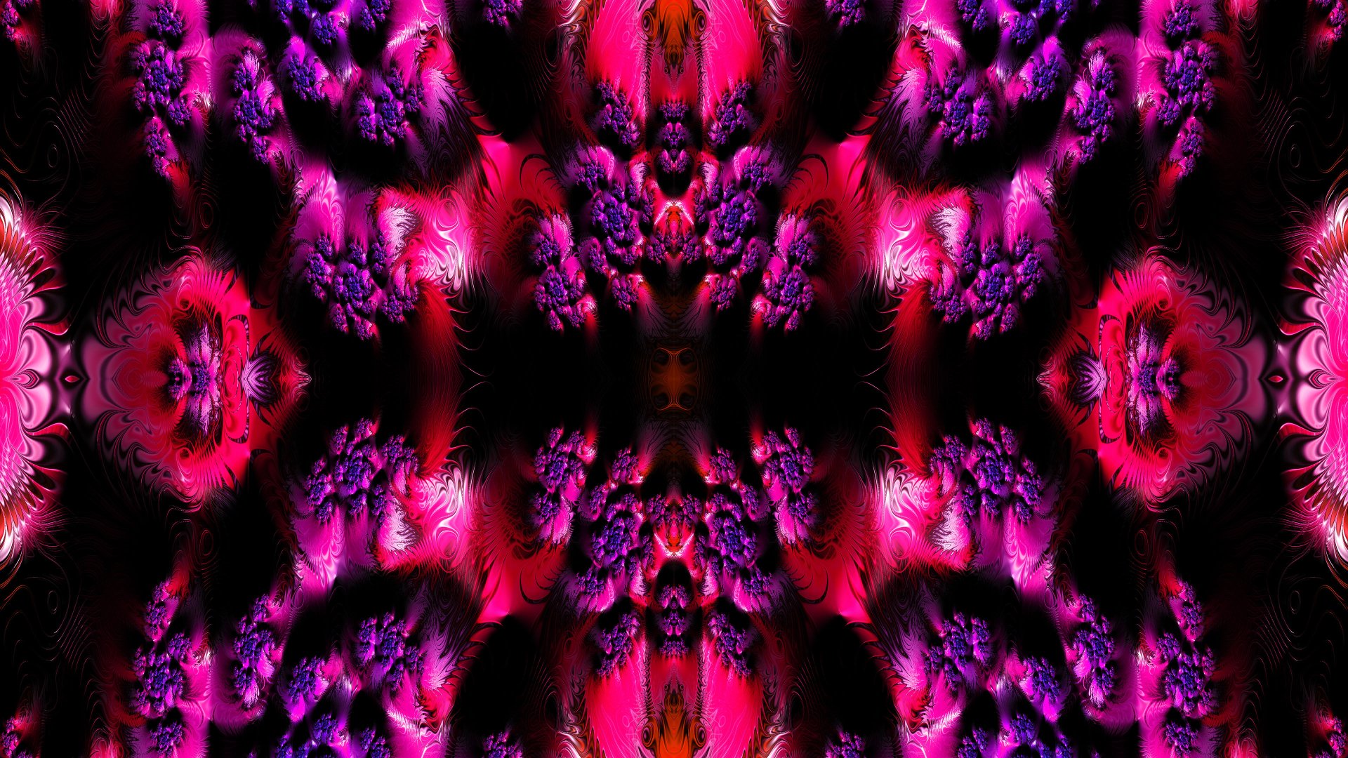 Trippy Psychedelic Fractal Wallpaper by Dr-Pen | 3840x2160 | Wallpaper ...