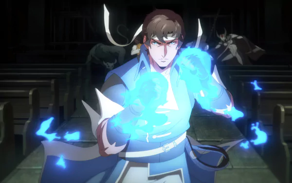 Castlevania Nocturne Hd Wallpaper Enigmatic Character Art