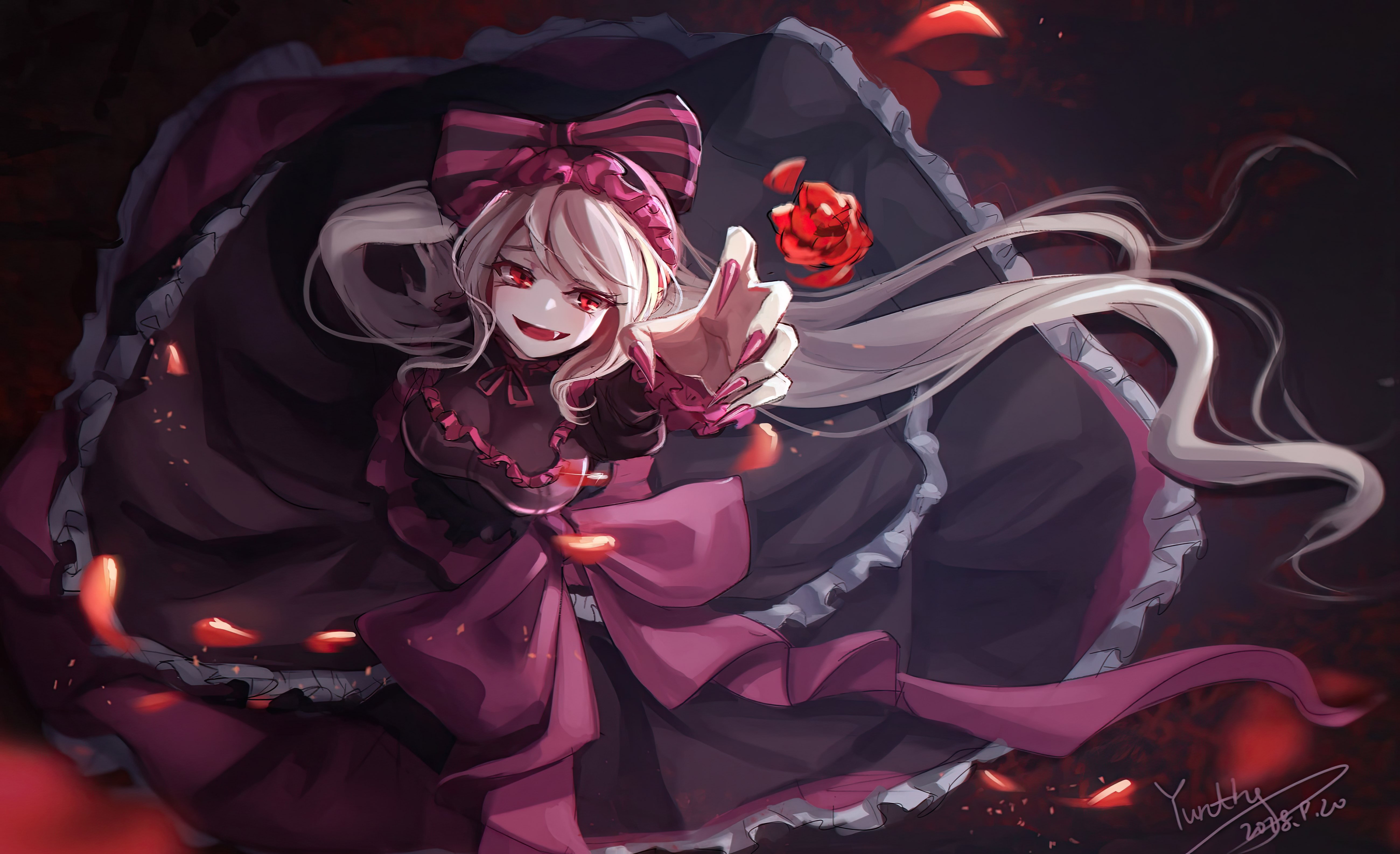 Download Shalltear Bloodfallen Vampire Anime Overlord 4k Ultra HD ...