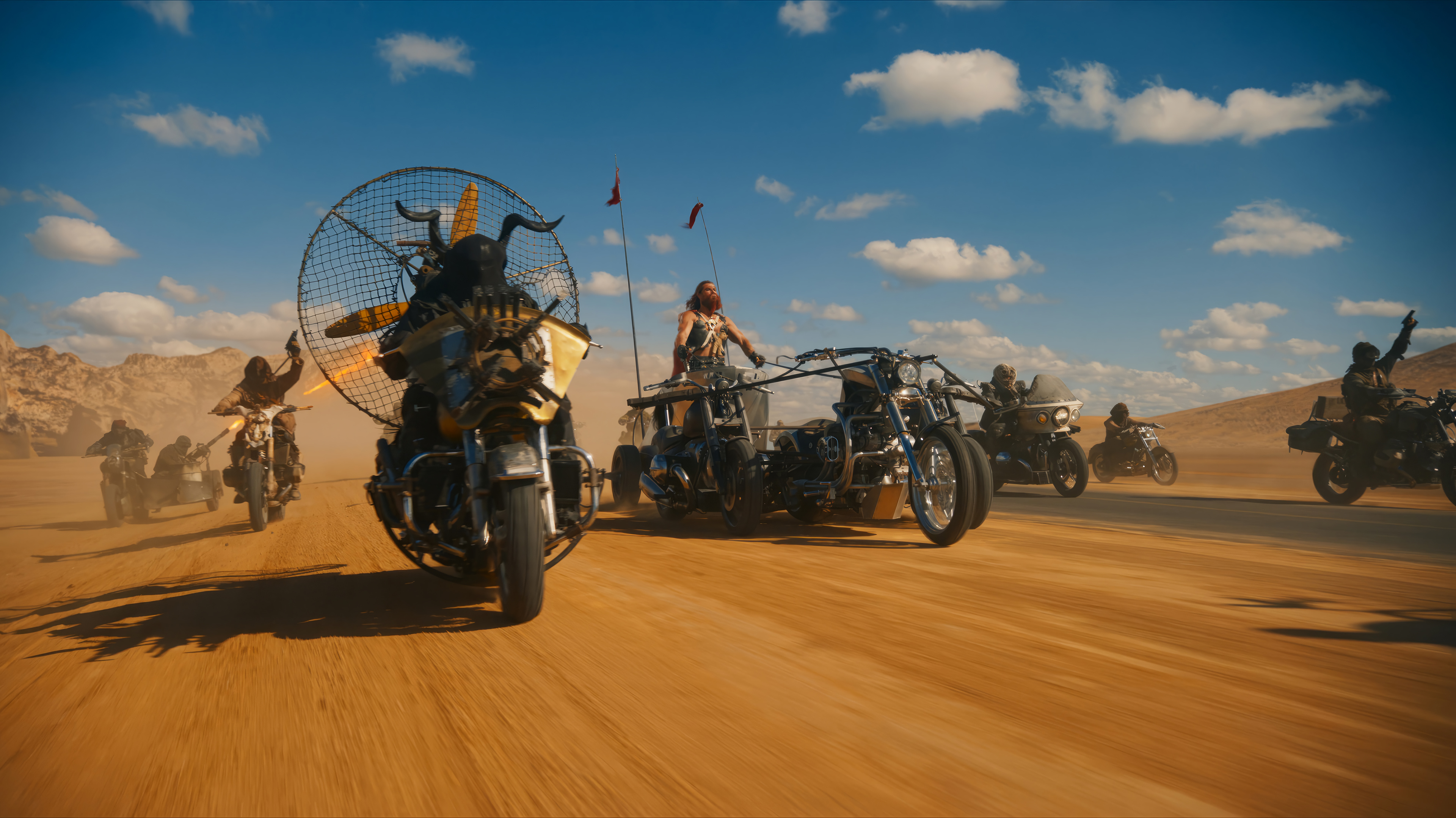 Furiosa Mad Max Saga HD Wallpaper