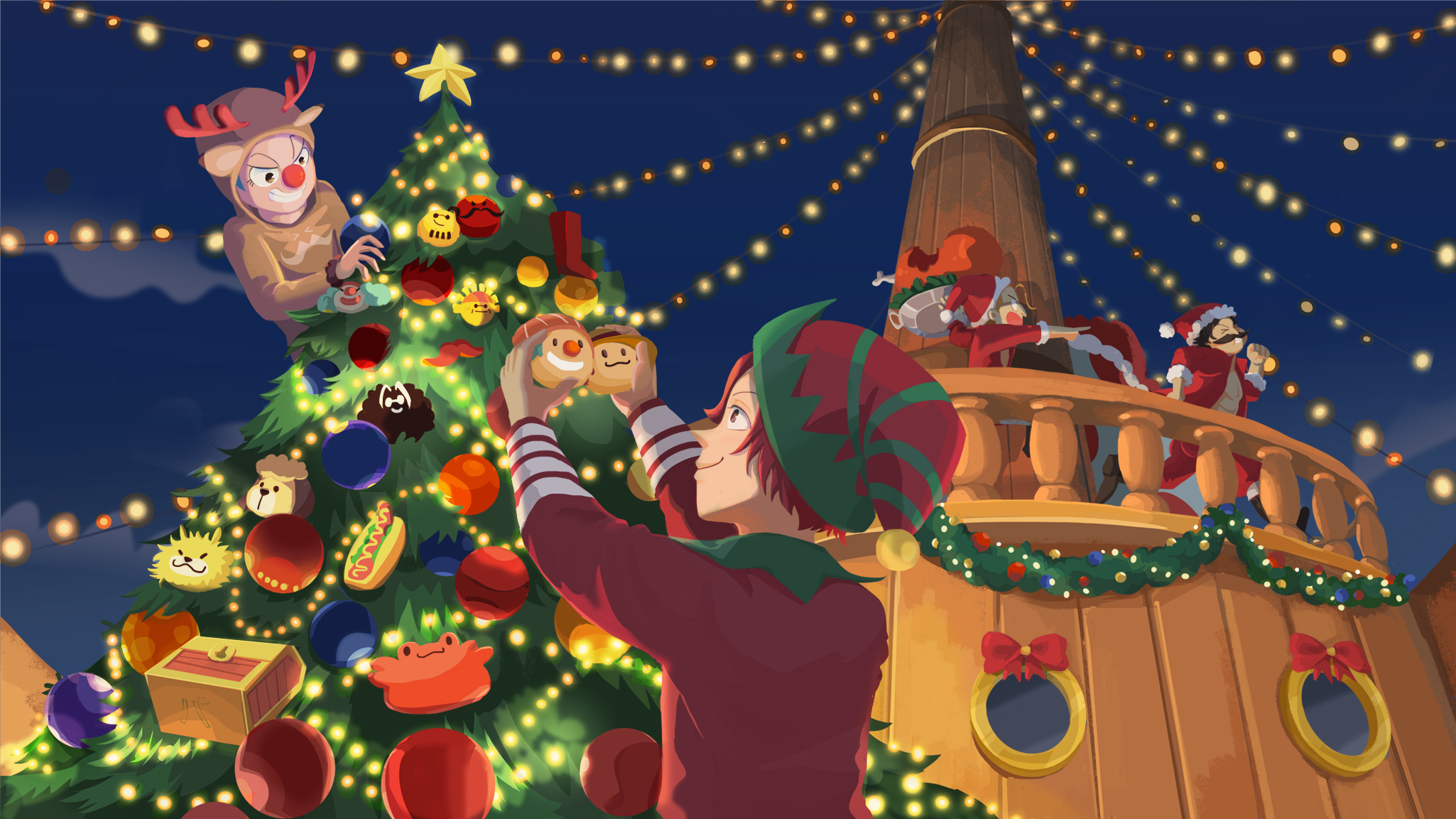 One Piece Christmas Anime