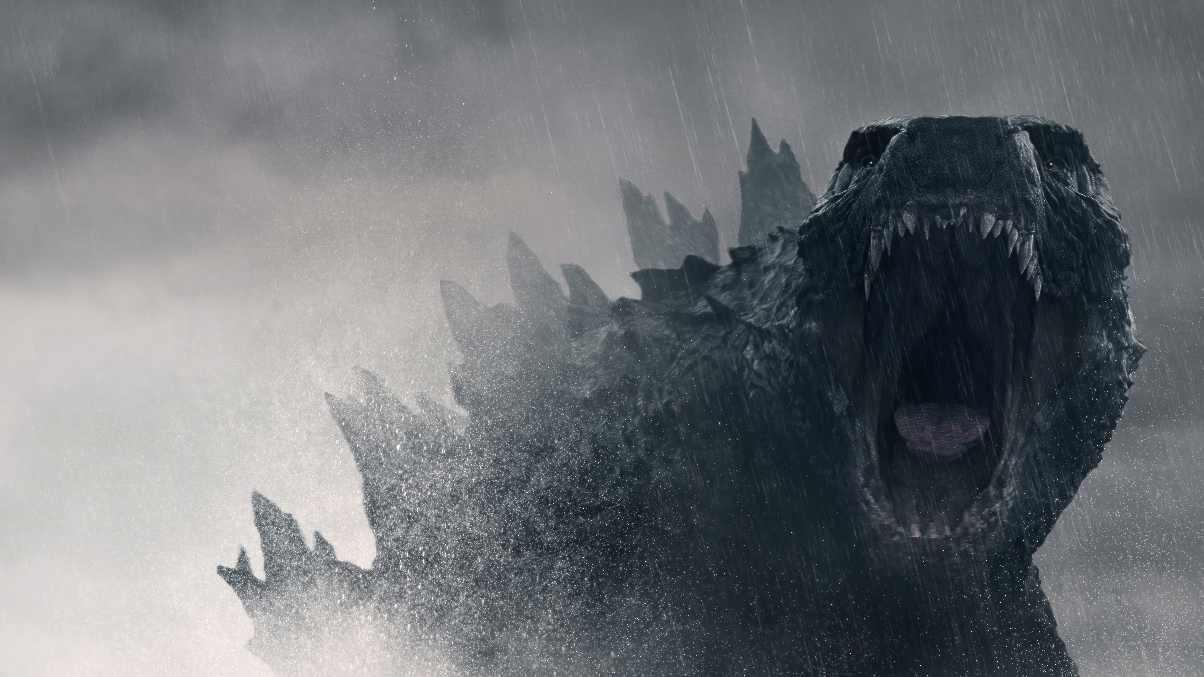 Monarch Legacy Monsters HD Wallpaper – Beast in the Storm by TextlessPoster