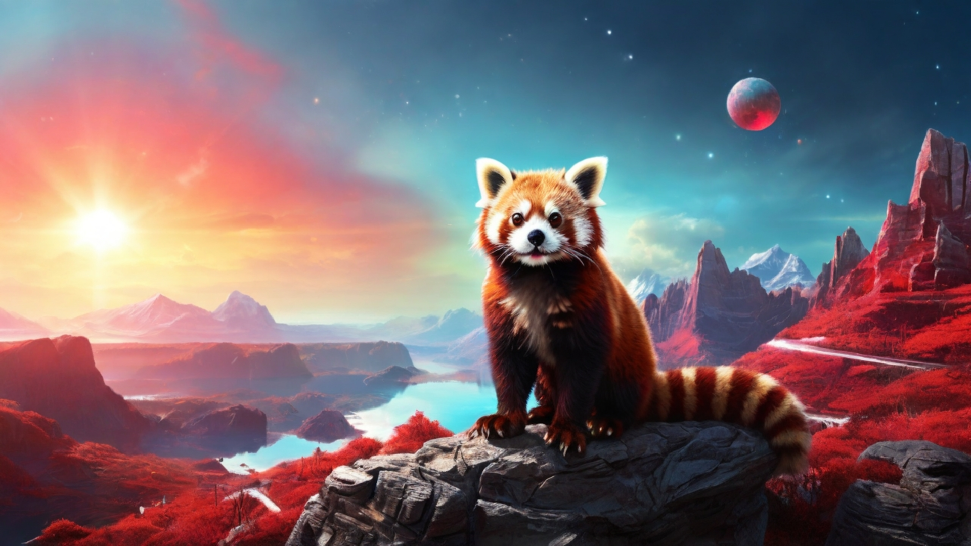 Red Panda by AnimeHead