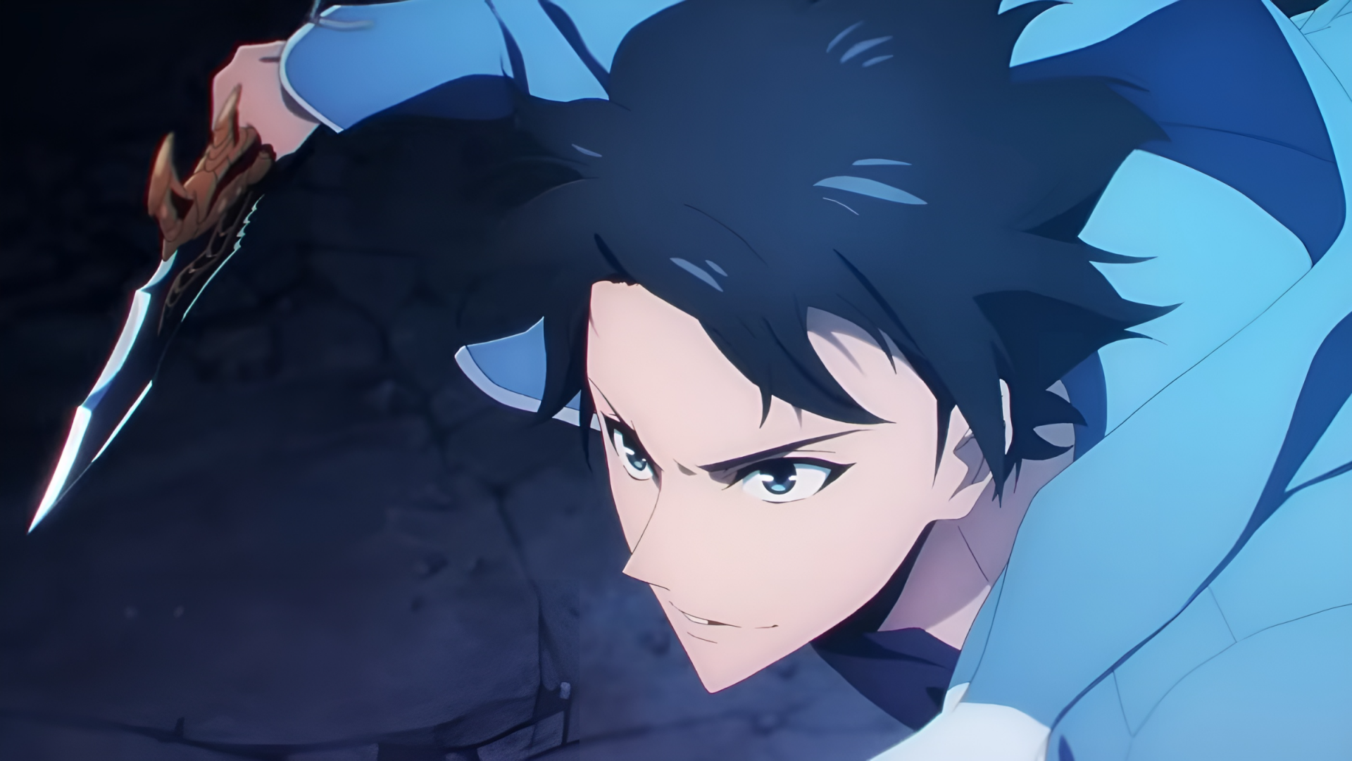 Sung Jin-Woo HD Anime Wallpaper | Solo Leveling Epic Scene