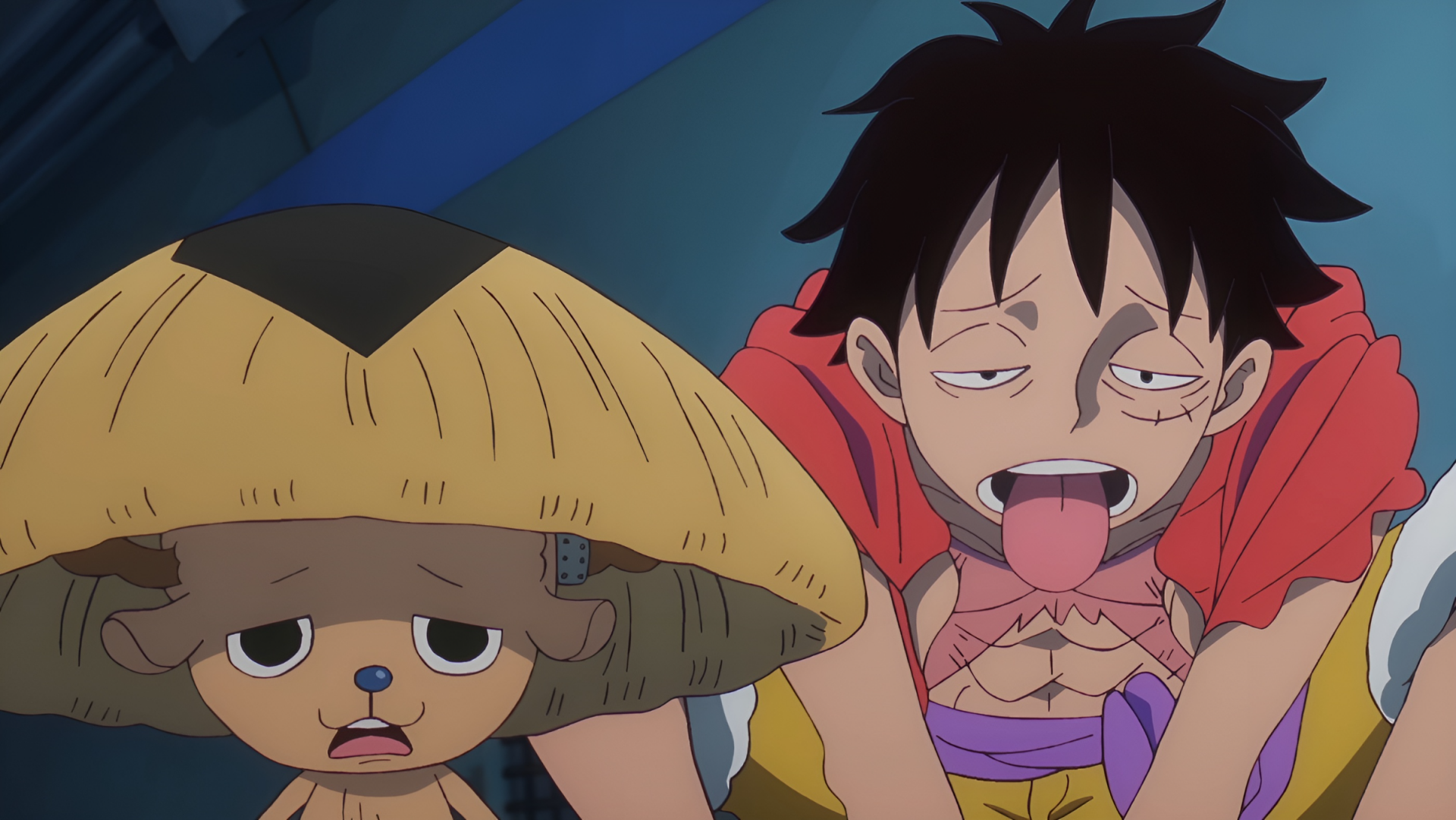 One Piece HD Wallpaper: Luffy & Chopper's Epic Anime Adventure