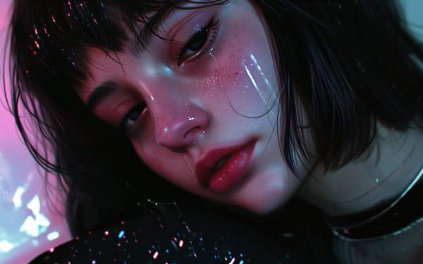 [10+] Sad Lofi Girl Wallpapers