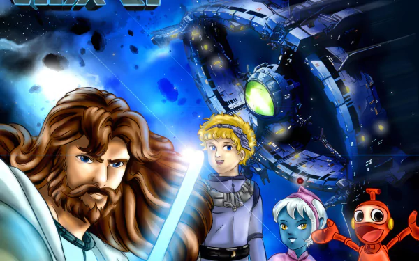 Ulysses 31 Anime Space Odyssey HD Wallpaper