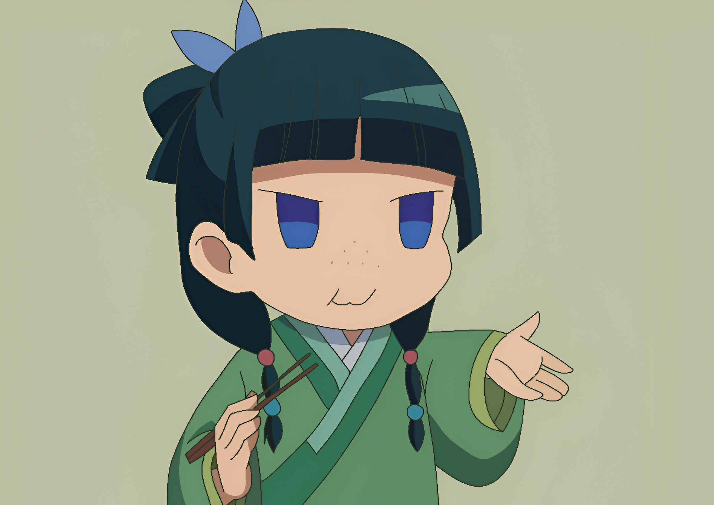 Maomao’s Charming Moment - The Apothecary Diaries HD Anime Wallpaper by 山勝