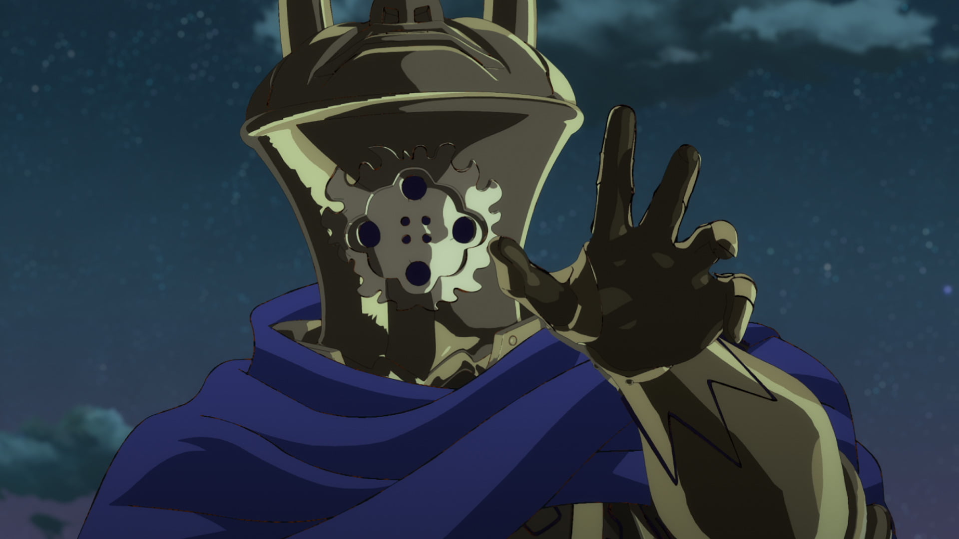 Seven Deadly Sins Anime HD Wallpaper - Mysterious Knight Under Starry Sky