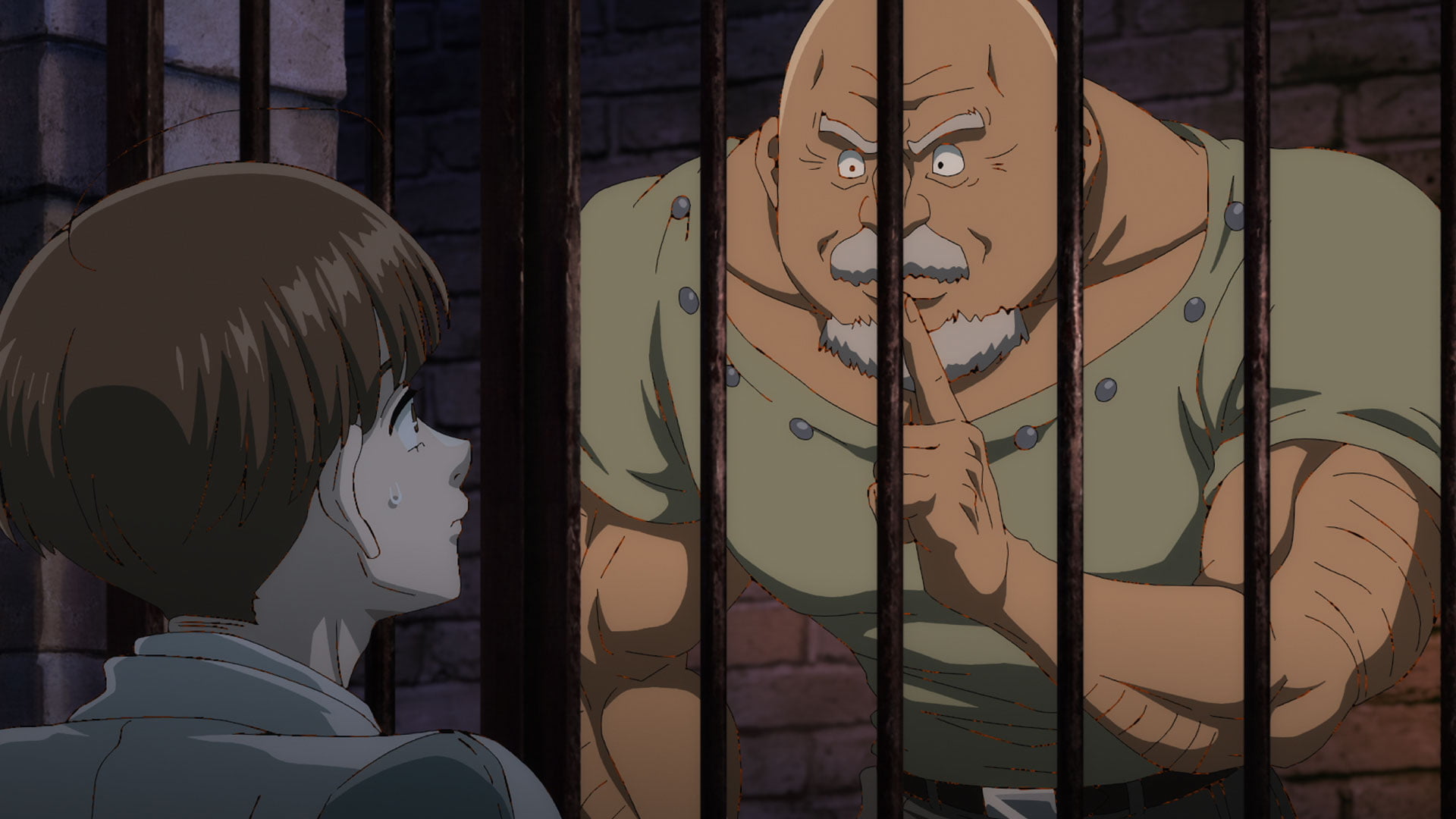 Anime Prison Escape Scene Wallpaper - The Seven Deadly Sins HD Background