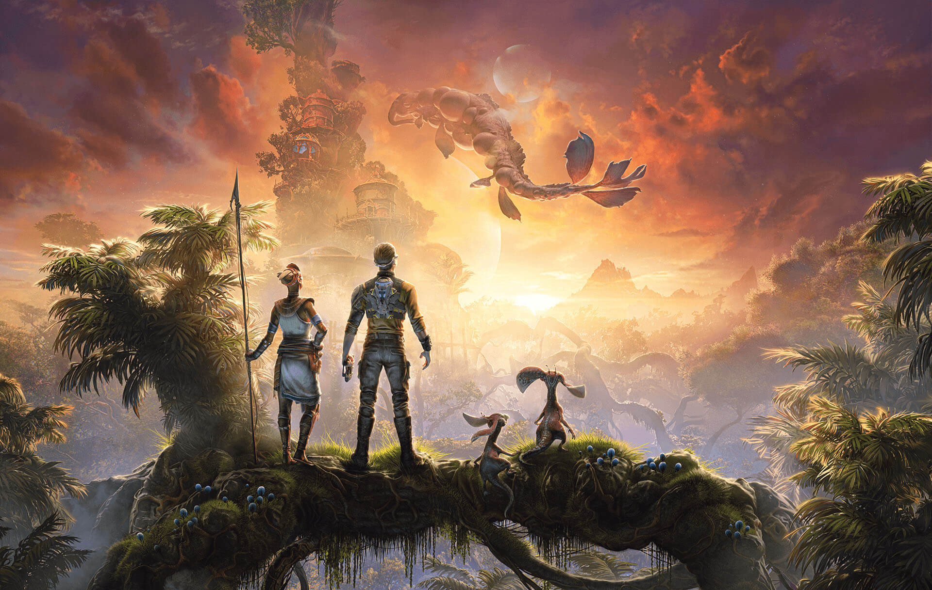 Outcast 2: A New Beginning HD Wallpaper - Epic Game Landscape