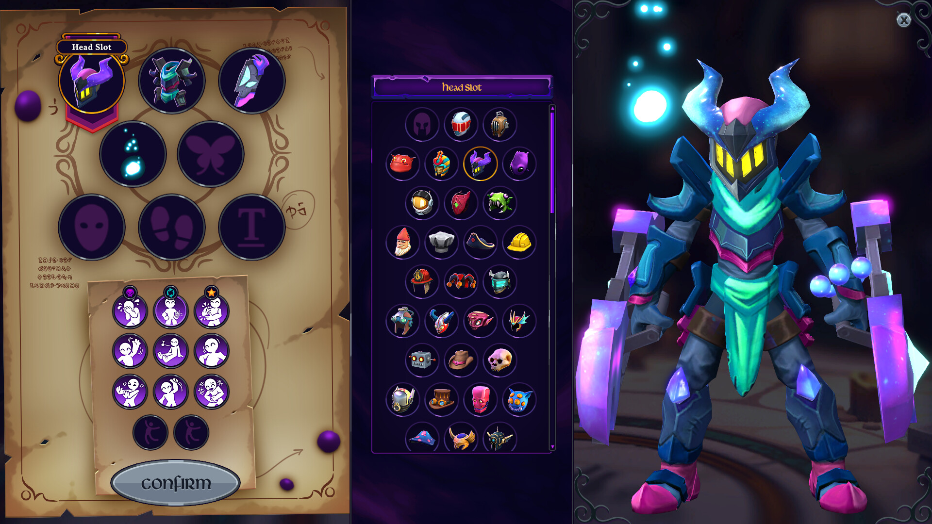 Inkbound Game HD Wallpaper - Vibrant Character and Skill Icons