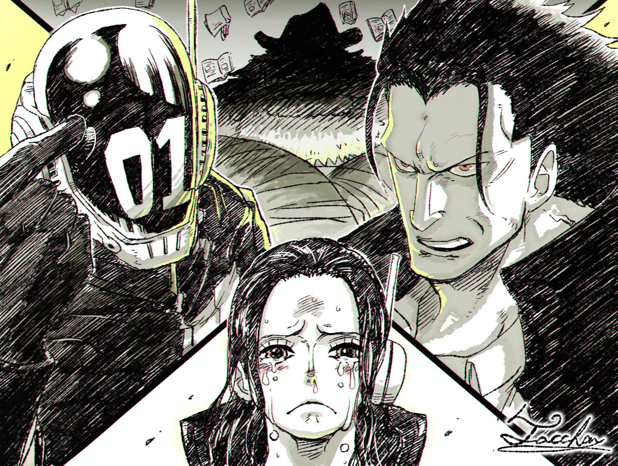 Download Anime One Piece Nico Robin Monkey D. Dragon Dr. Vegapunk HD ...