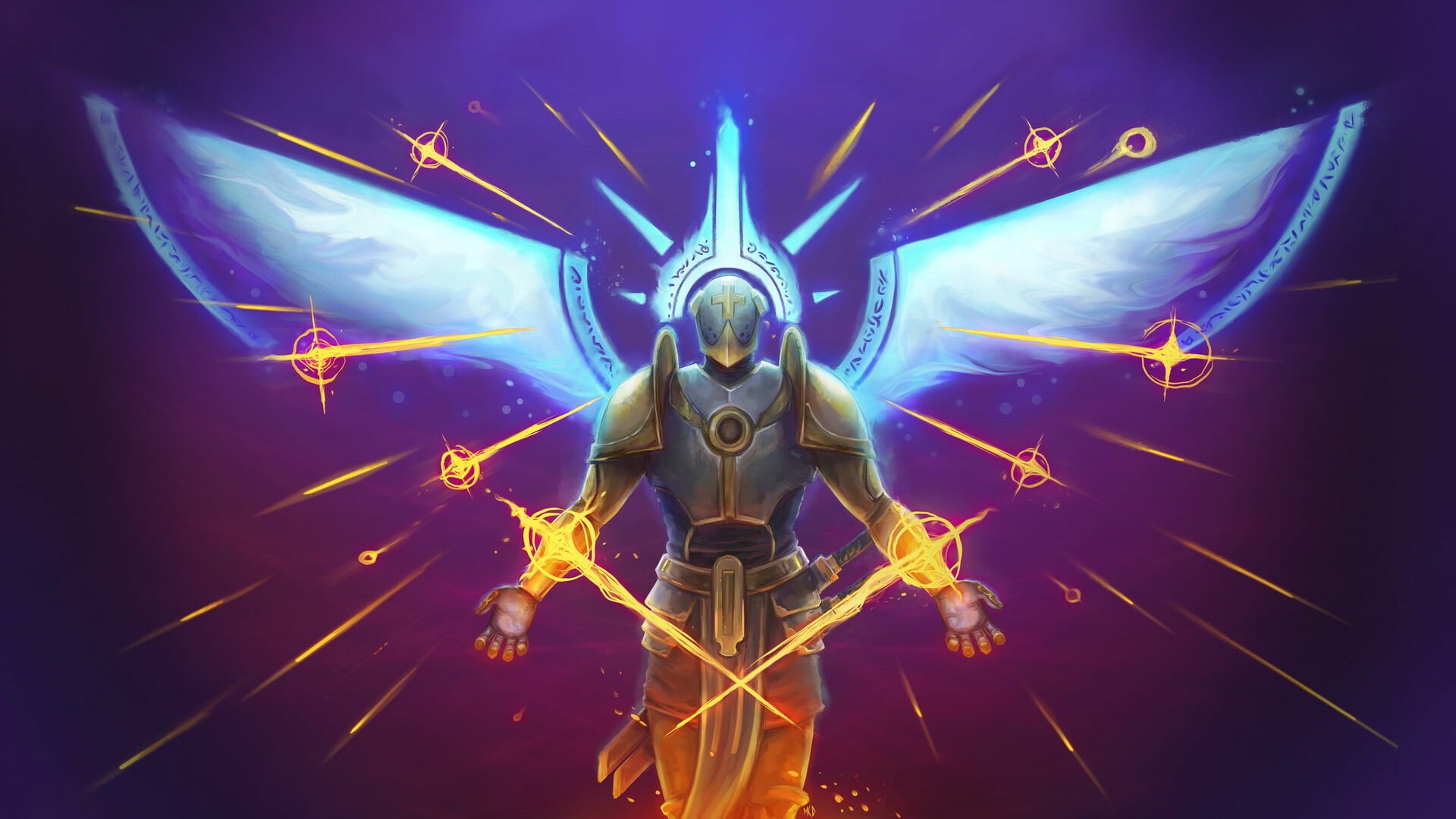 ULTRAKILL Game Warrior HD Wallpaper - Dynamic Desktop Background