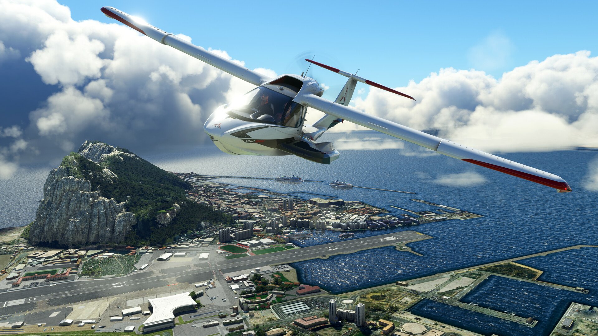 Microsoft Flight Simulator HD Wallpaper – Aerial Adventure Over Coastal ...
