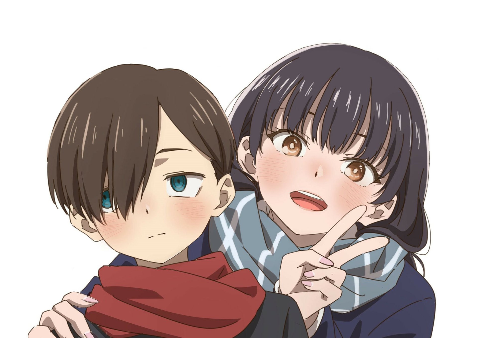 The Dangers in My Heart HD: Anna Yamada & Ichikawa Kyoutarou Anime ...