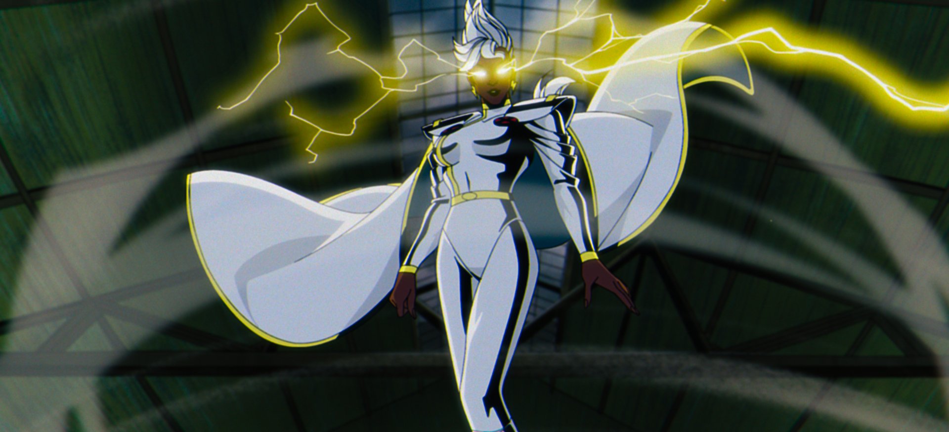 X-Men '97 Storm HD Wallpaper - Electrifying Marvel Comics Background