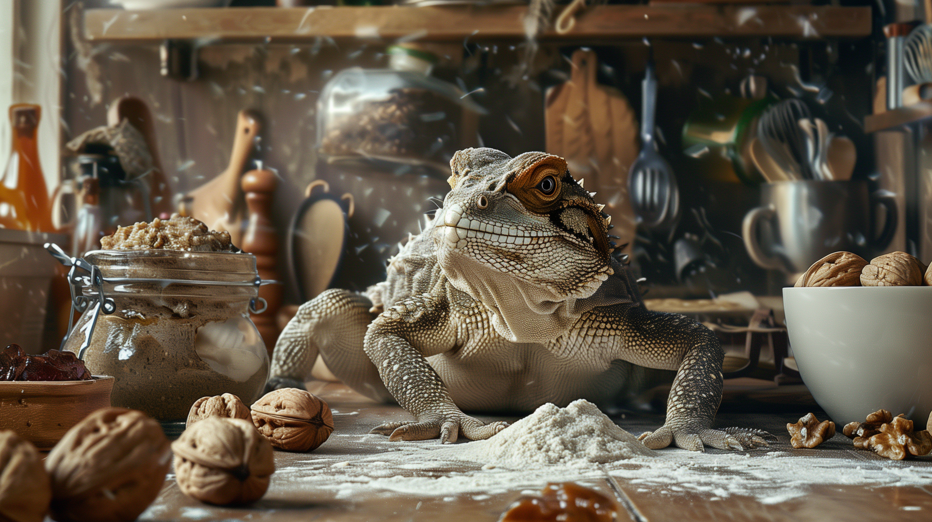 Lizard Chef's Walnut Jam Delight by RyMishRy