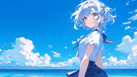 Blue Anime - Desktop Wallpapers, Phone Wallpaper, PFP, Gifs, and More!