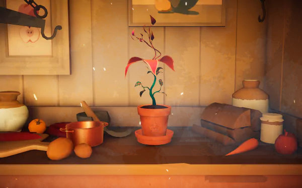 Botany Manor Game HD Wallpaper | Vibrant Plant Scene