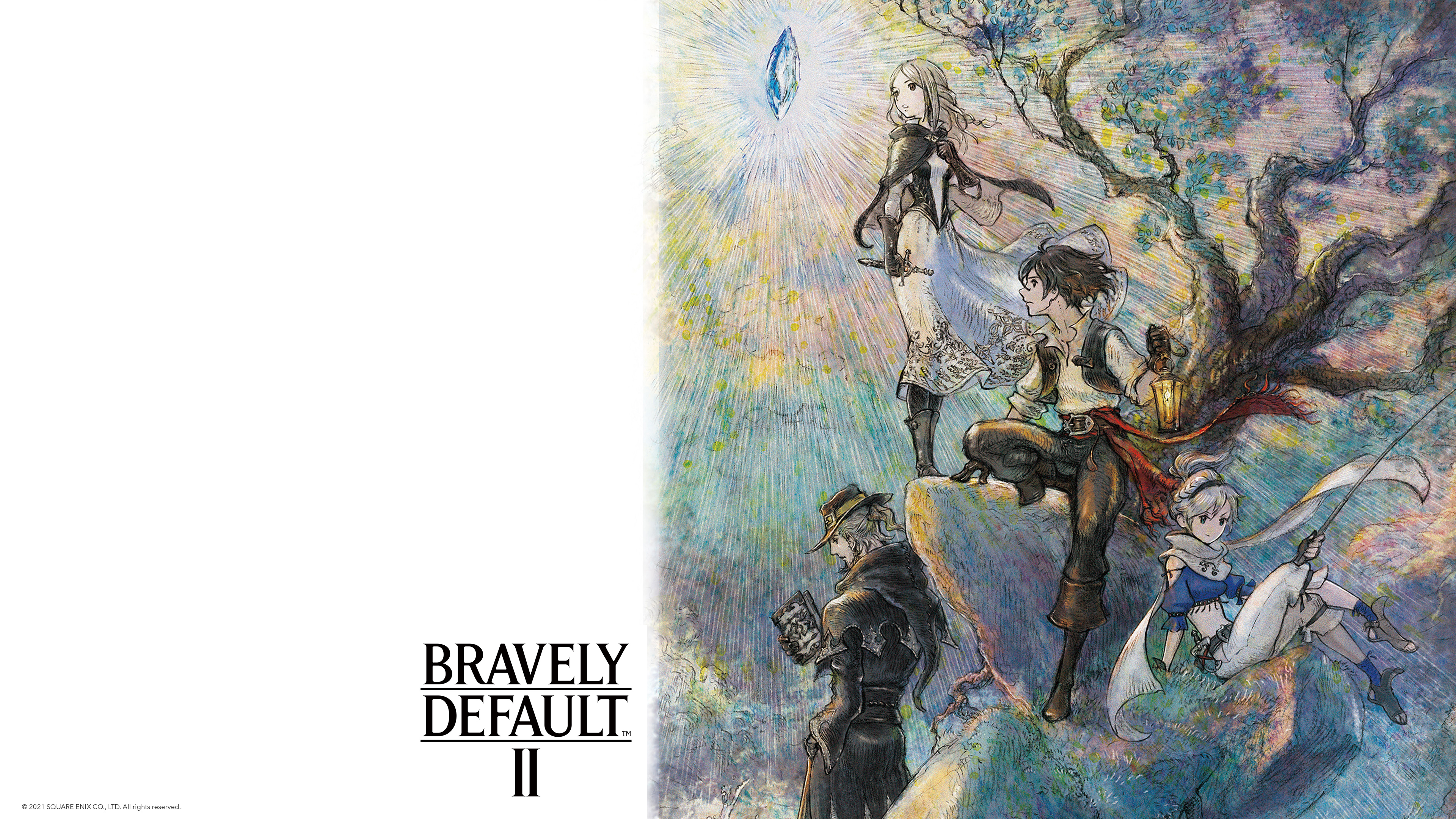 Download Bravely Default II 4k Ultra HD Wallpaper