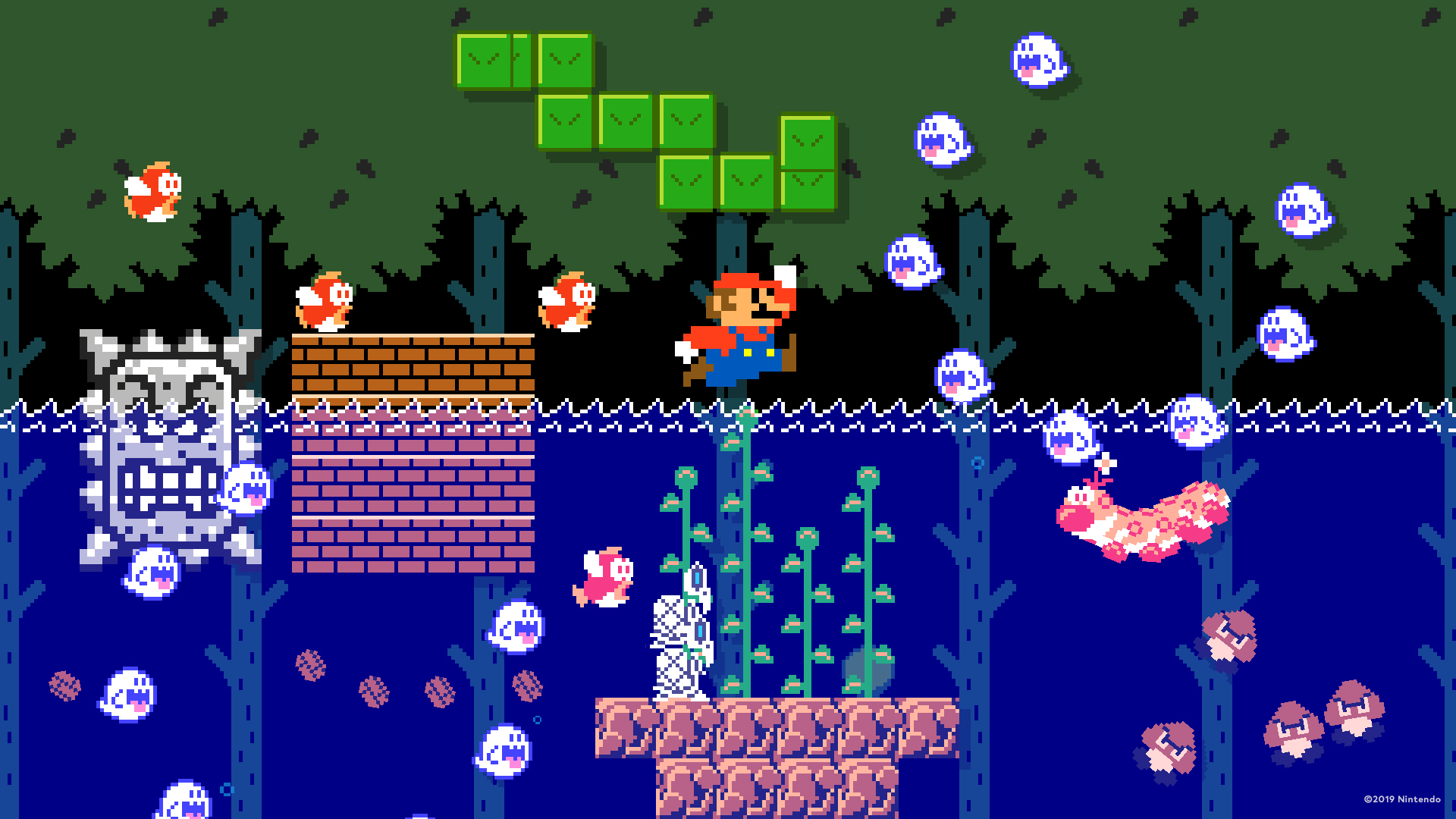 Download Super Mario Maker HD Wallpaper