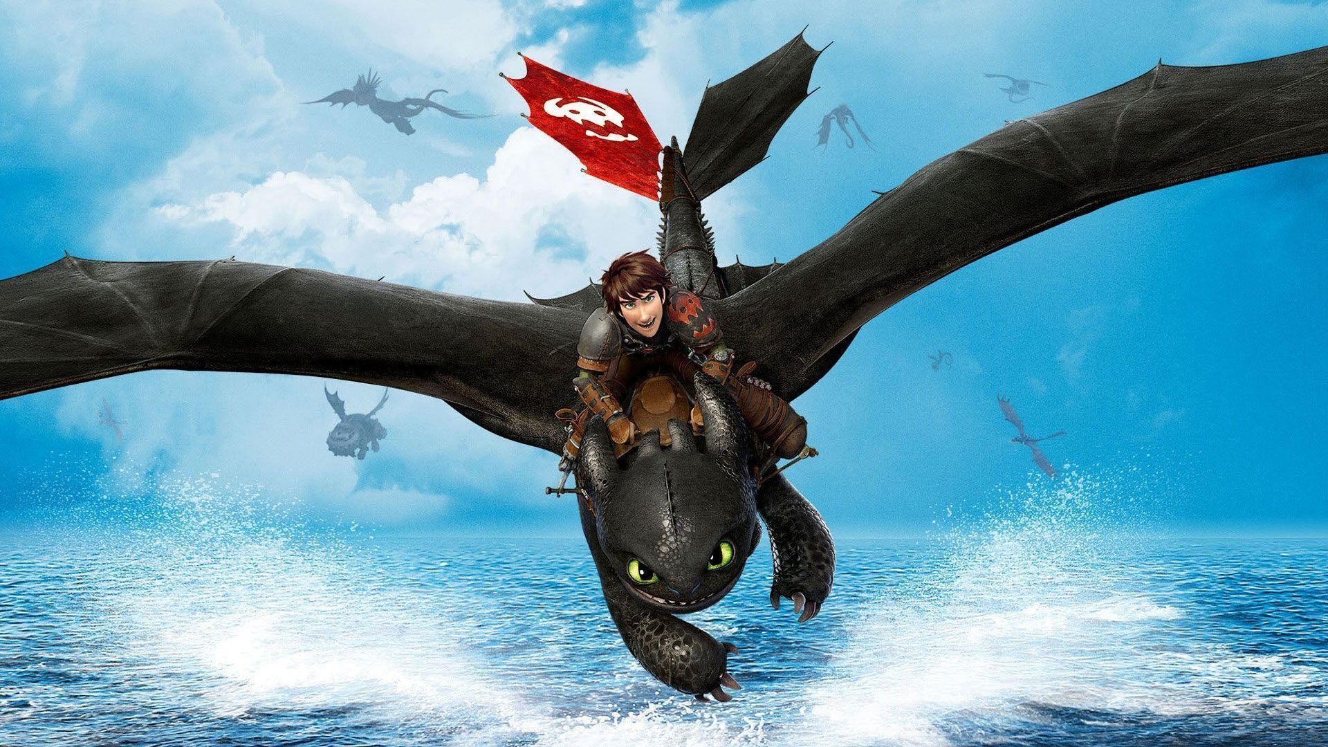 How to Train Your Dragon HD Wallpaper: Hiccup and Toothless Adventure