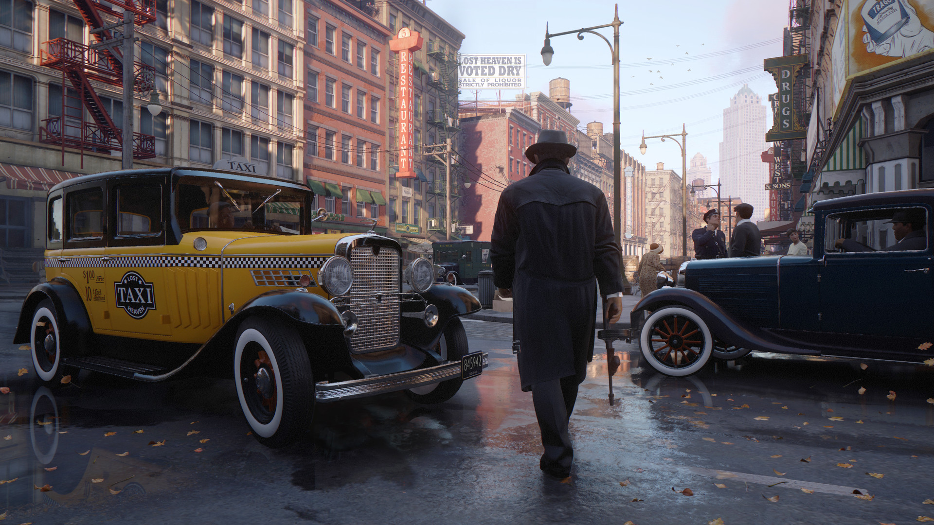 Mafia: Definitive Edition HD Wallpaper - City Streets