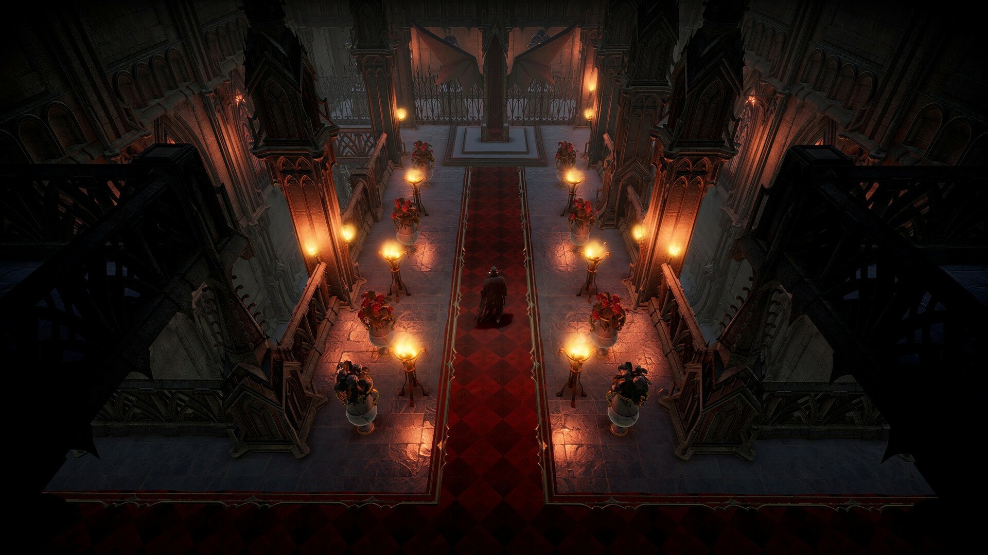V Rising Throne Room - HD Game Wallpaper