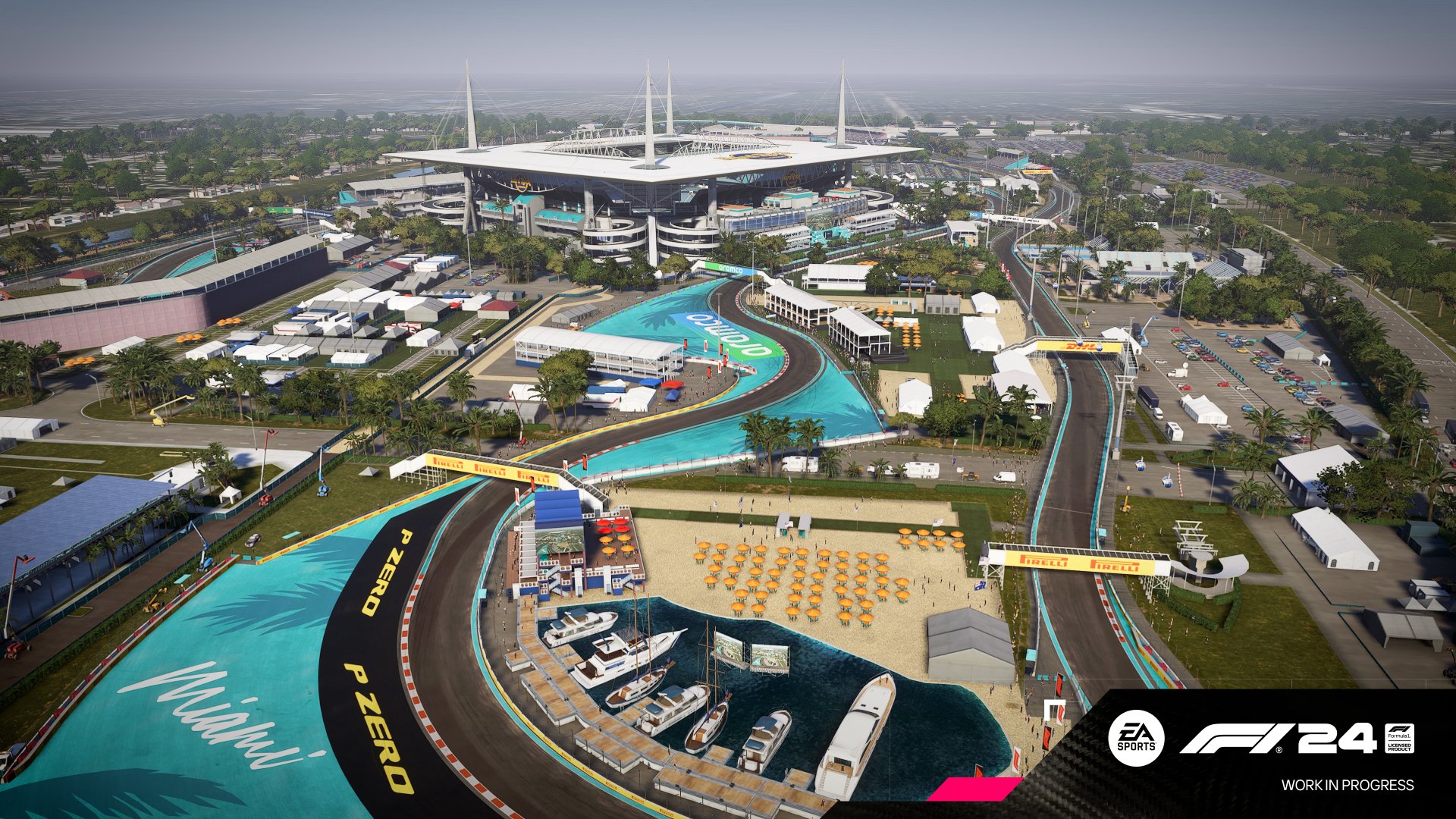 F1 24 Ultra HD Racing Circuit Wallpaper