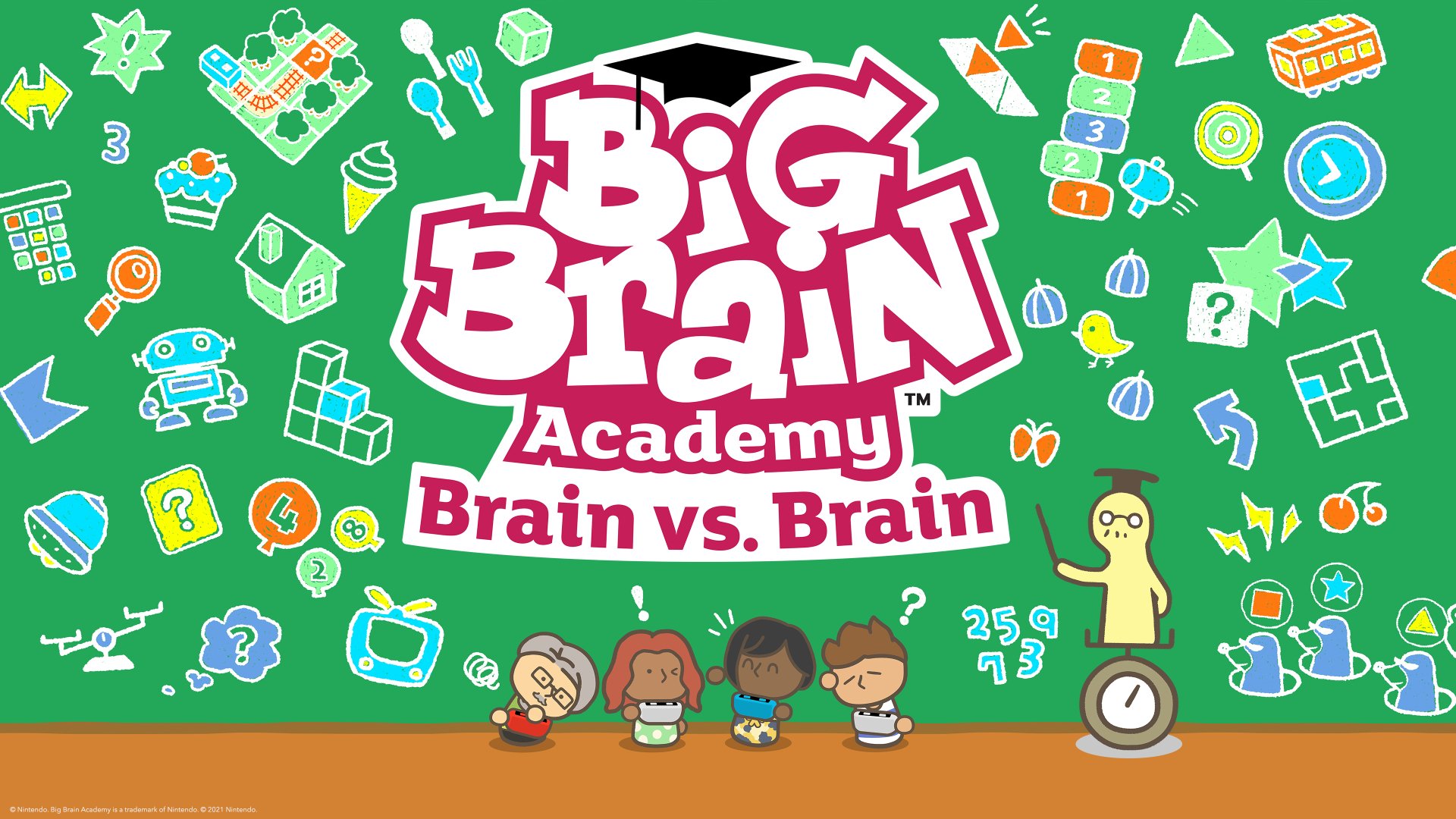 Big Brain Academy: Brain vs. Brain – 4K Ultra HD Wallpaper Challenge!