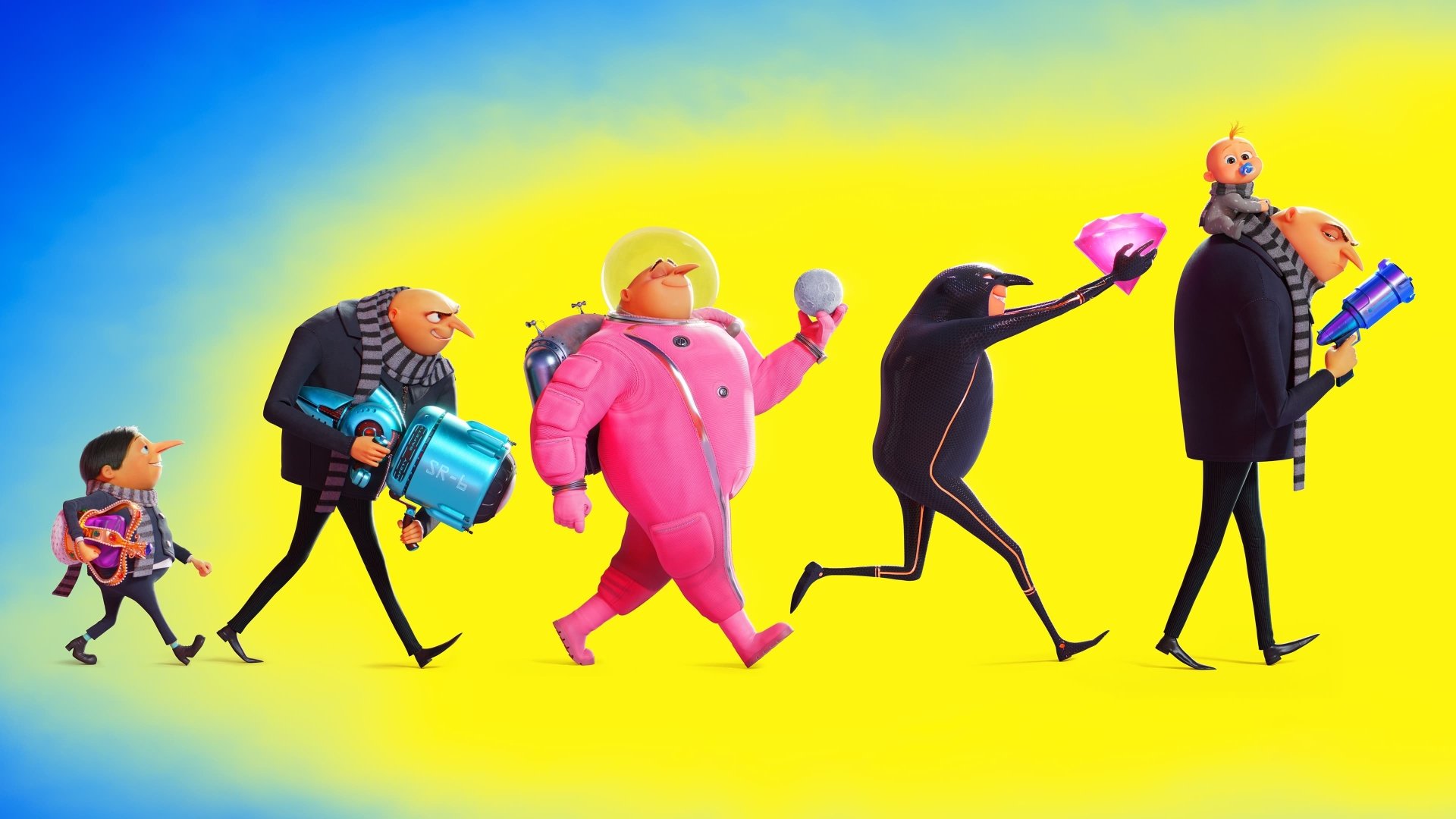 Despicable Me 4: Gru and Crew 4K Ultra HD Wallpaper