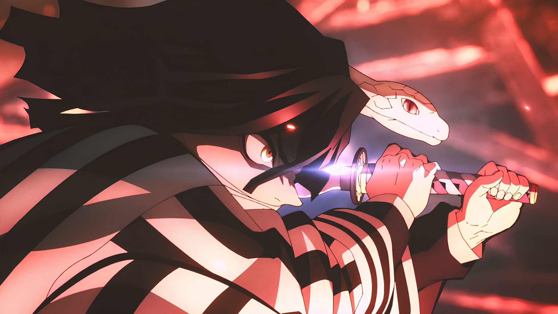 Obanai Iguro 4K Ultra HD Wallpaper – Demon Slayer Hashira Training Arc